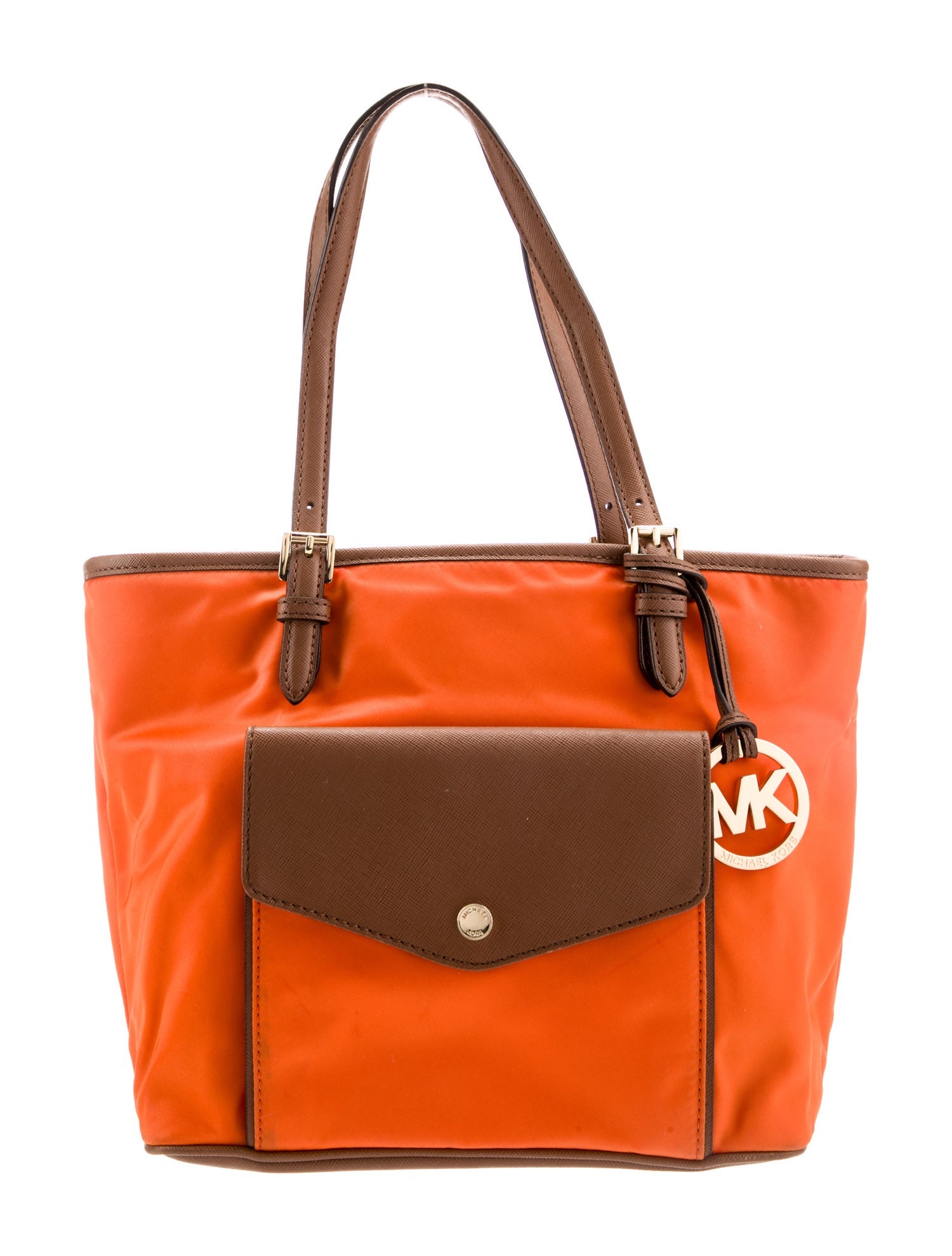 Michael Michael Kors Nylon Tote - Orange Totes, Handbags - WM5171763 ...