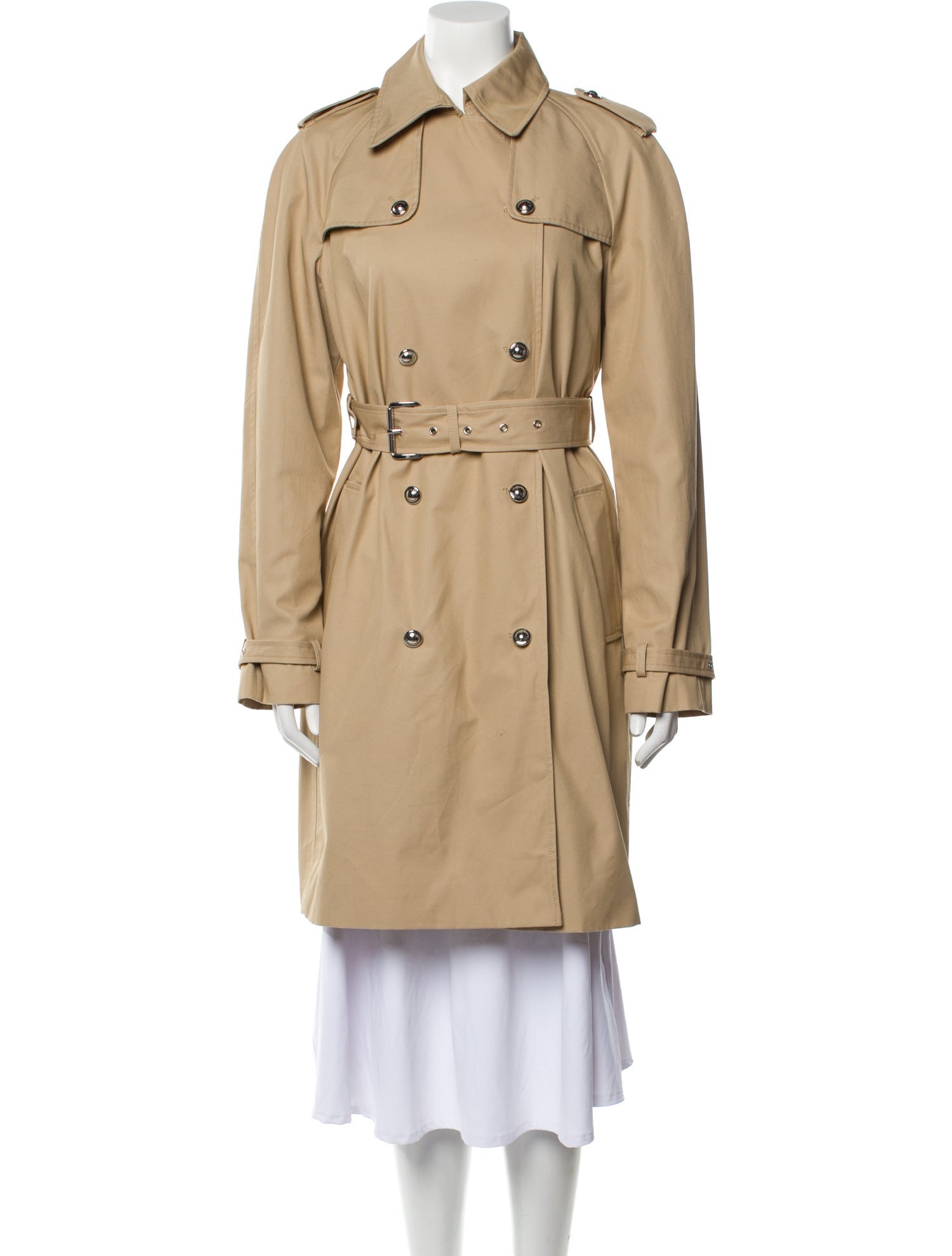 Michael Michael Kors Trench Coat w/ Tags - Neutrals Coats, Clothing ...