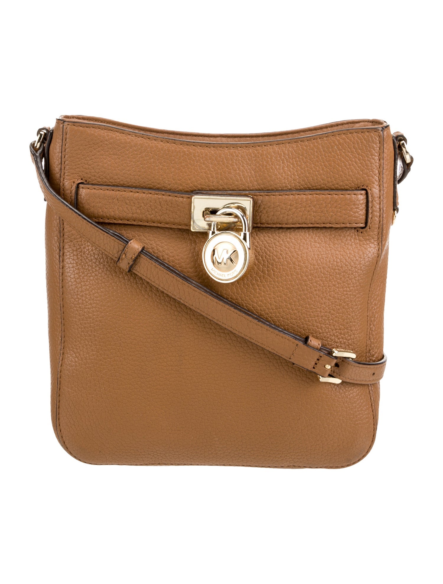 Michael Michael Kors Leather Crossbody Bag - Brown Crossbody Bags, Handbags - WM5176236 | The ...