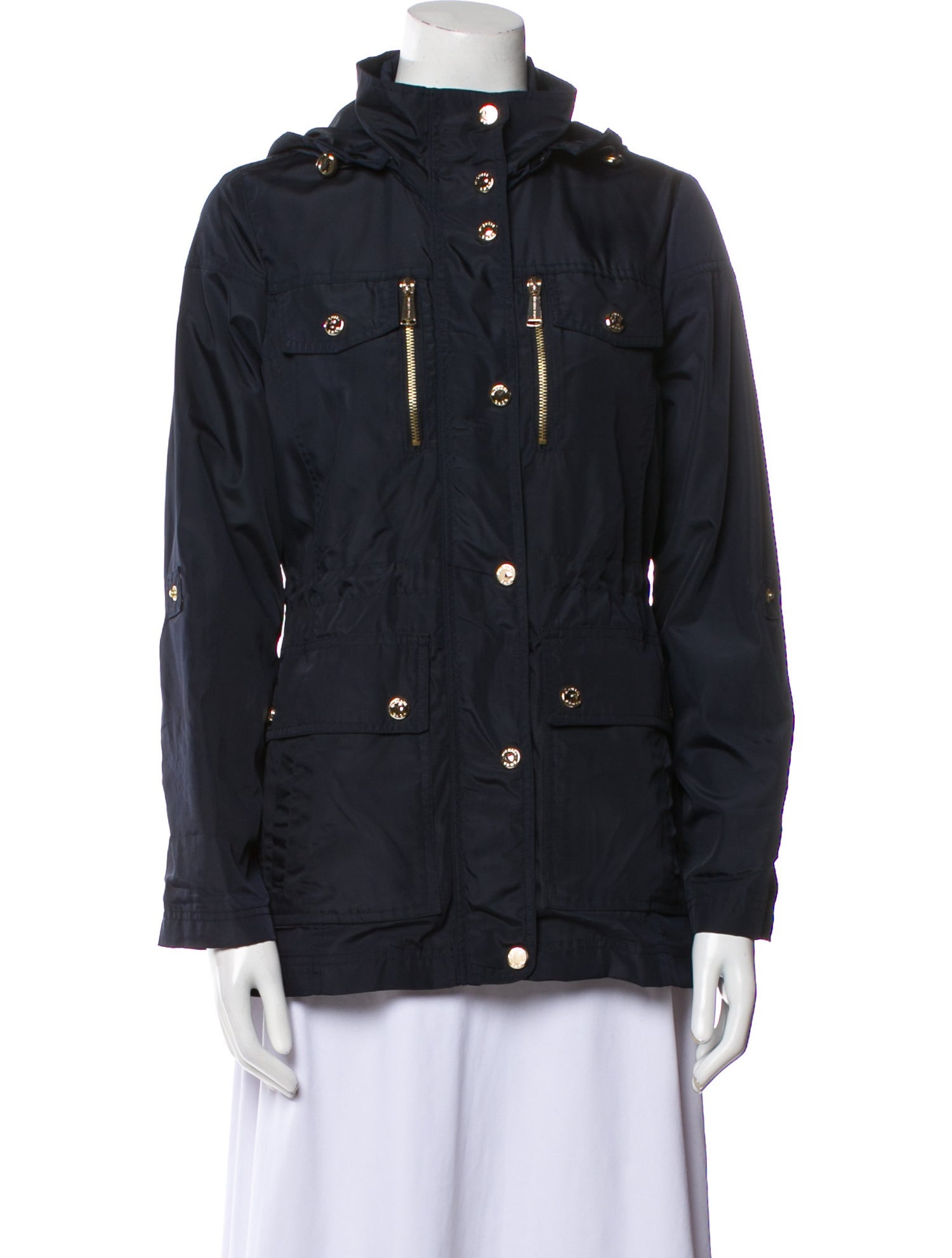 Michael Michael Kors Utility Jacket - Blue Jackets, Clothing ...
