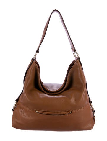 Michael Michael Kors Leather Hobo Bag - Handbags - WM523857 | The RealReal