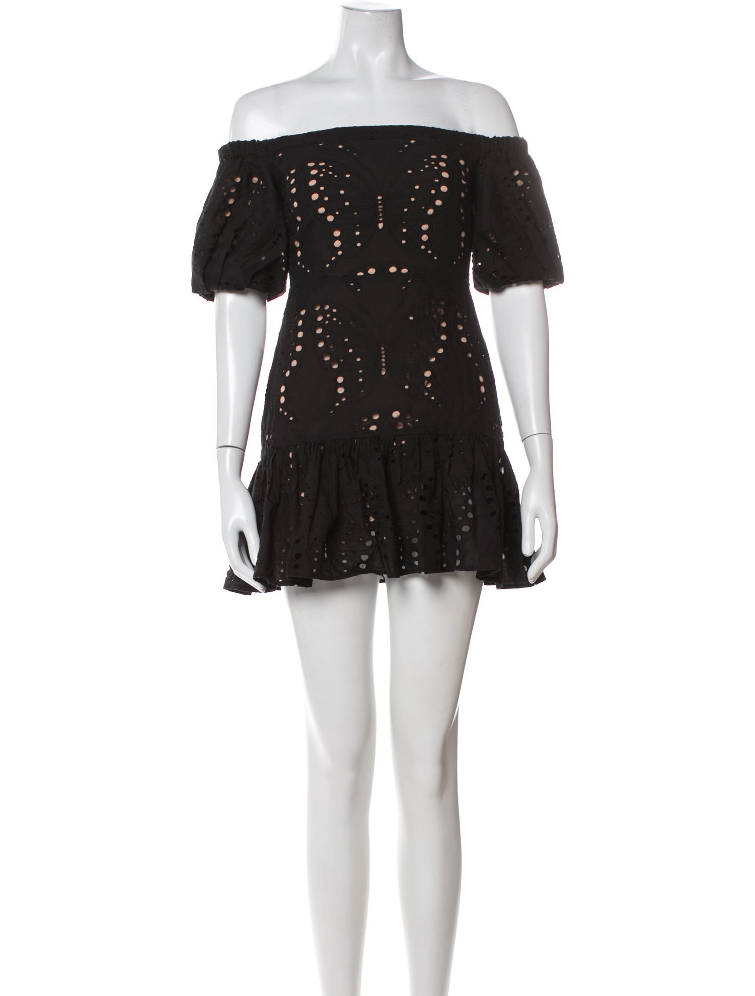 Milly Lace Pattern Mini Dress - Dresses, Clothing - WM6104880 | The ...