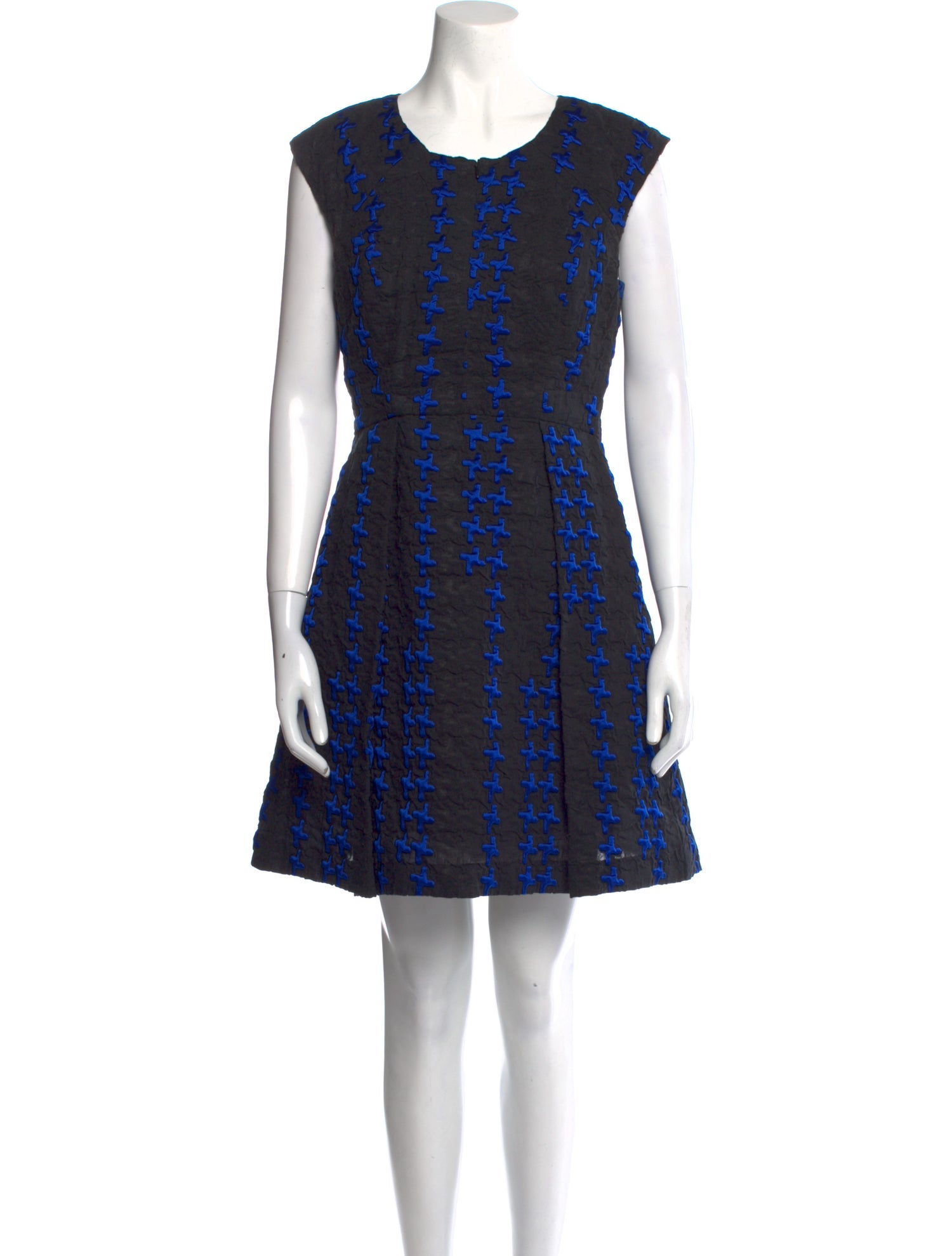 Milly Striped Mini Dress - Black Dresses, Clothing - WM674719 | The ...