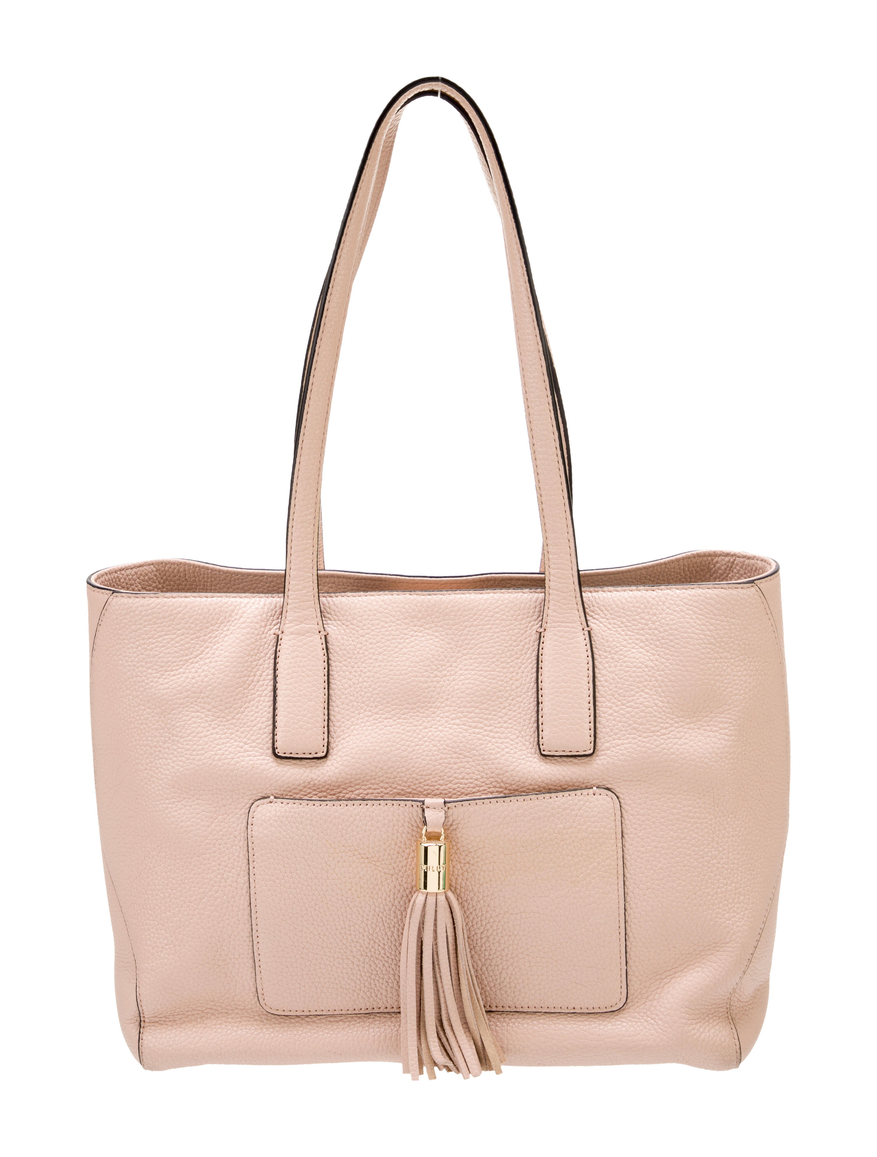 Milly Leather Shoulder Bag - Neutrals Shoulder Bags, Handbags ...