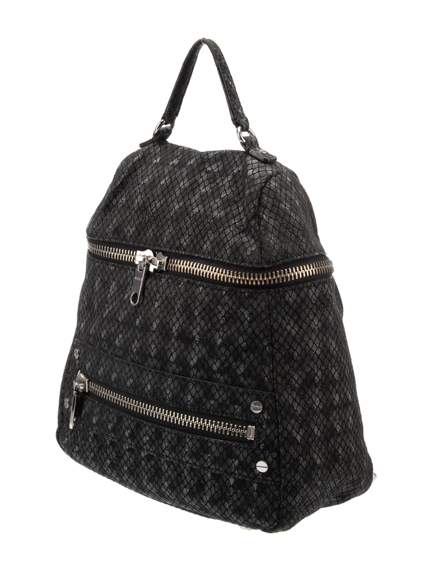 Milly Suede Backpack - Black Backpacks, Handbags - WM677865 | The RealReal