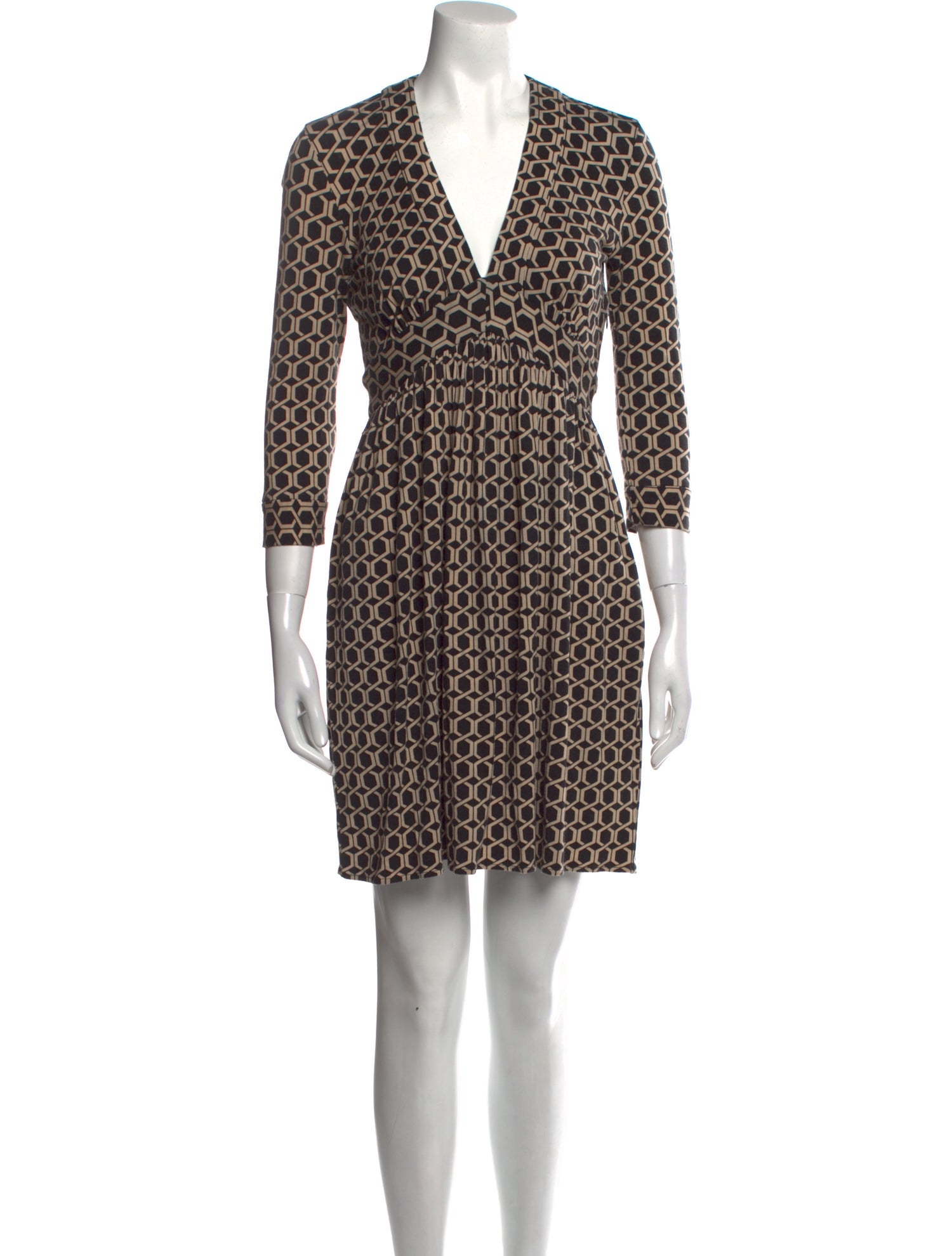 Milly Printed Mini Dress - Black Dresses, Clothing - WM678345 | The ...