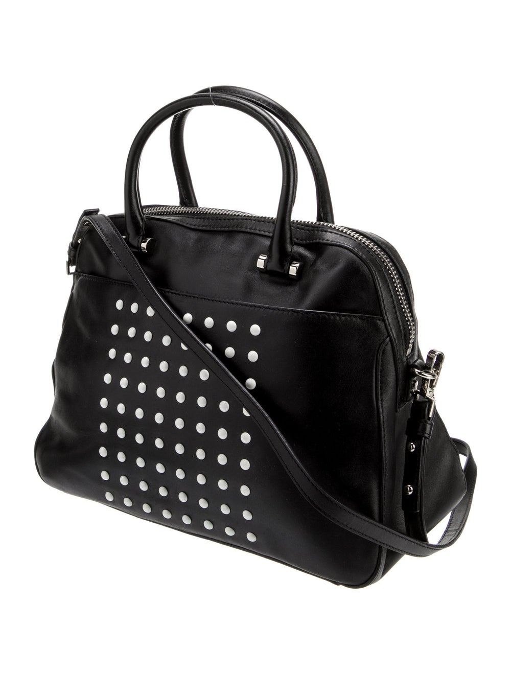 Milly Studded Leather Handle Bag - Black Handle Bags, Handbags ...