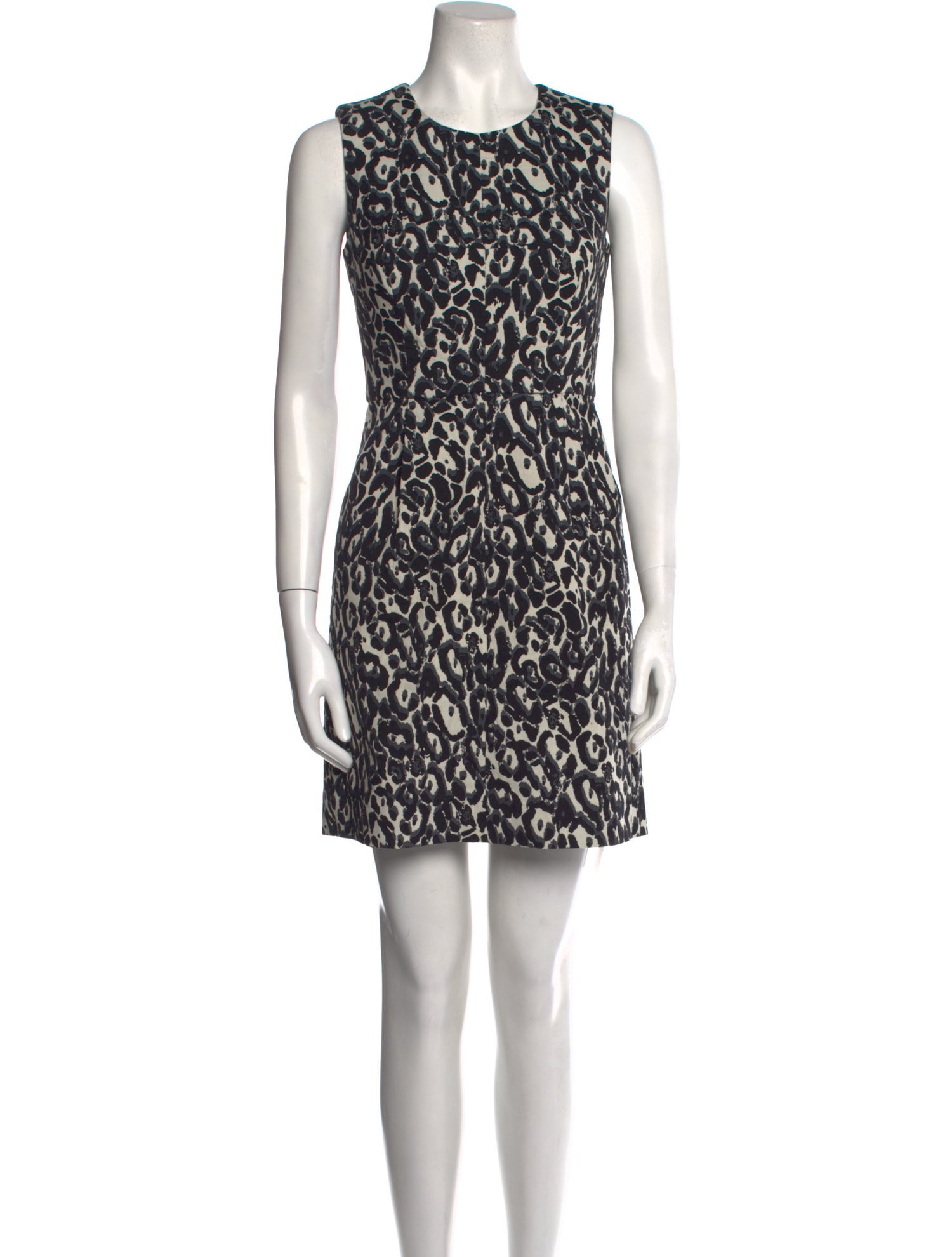 Milly Animal Print Mini Dress - Black Dresses, Clothing - WM686150 ...