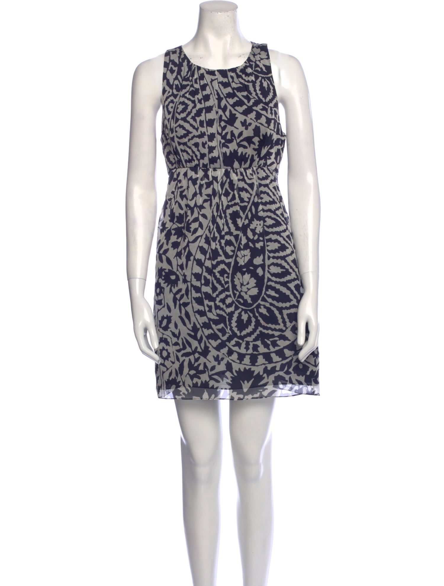 Milly Silk Mini Dress - Blue Dresses, Clothing - WM689164 | The RealReal