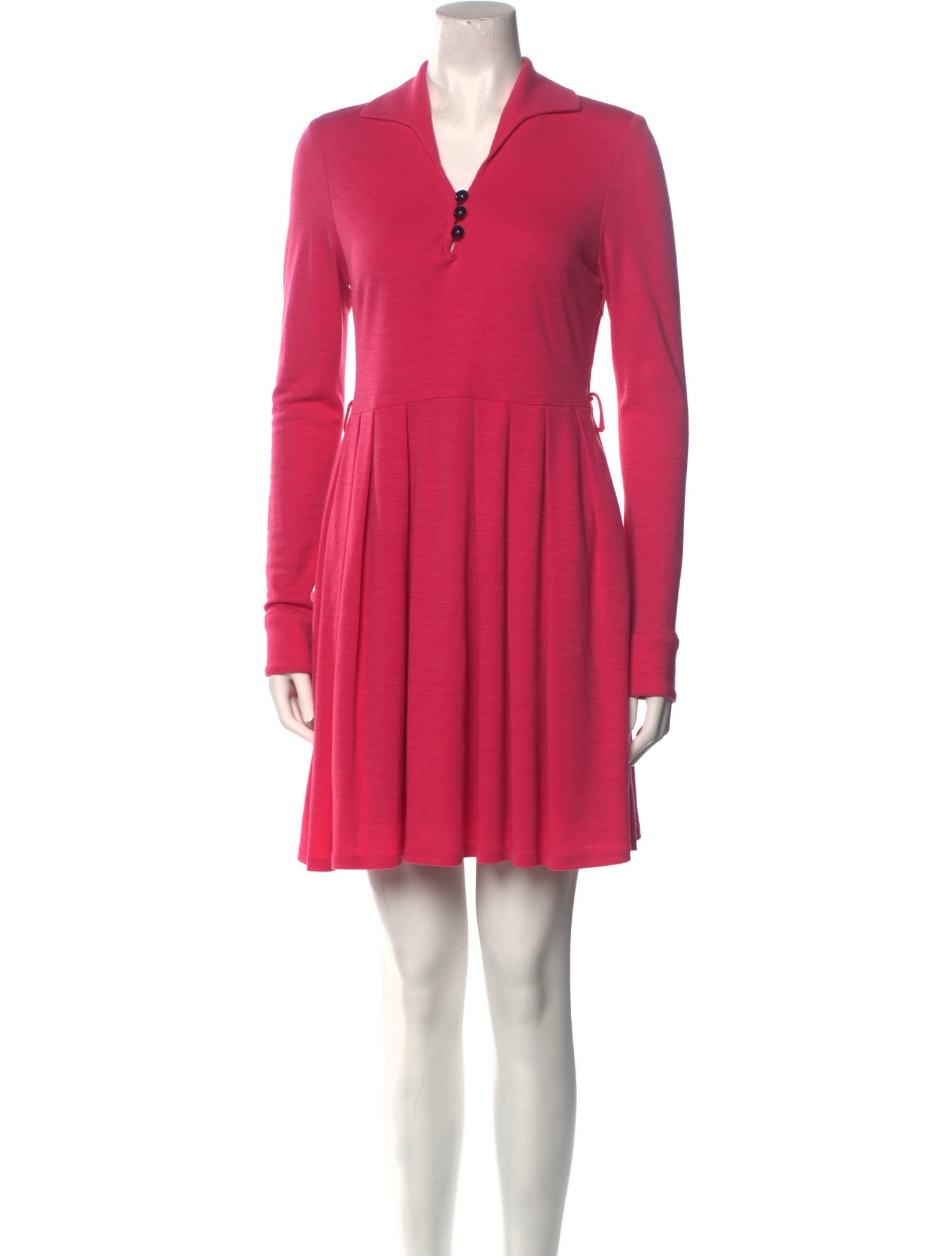 Milly Wool Mini Dress - Pink Dresses, Clothing - WM689367 | The RealReal