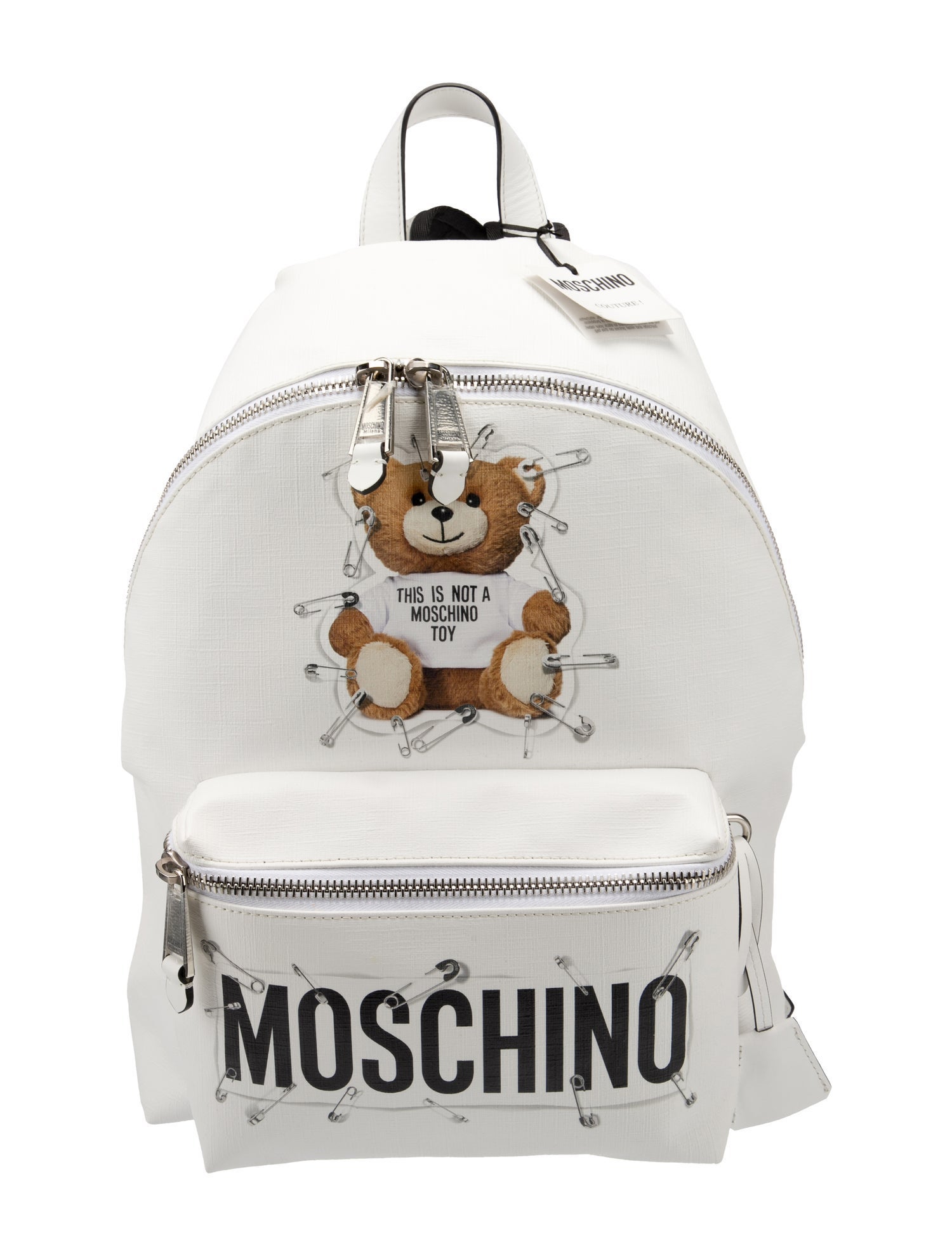 Moschino Couture Backpack w/ Tags - Neutrals Backpacks, Handbags ...
