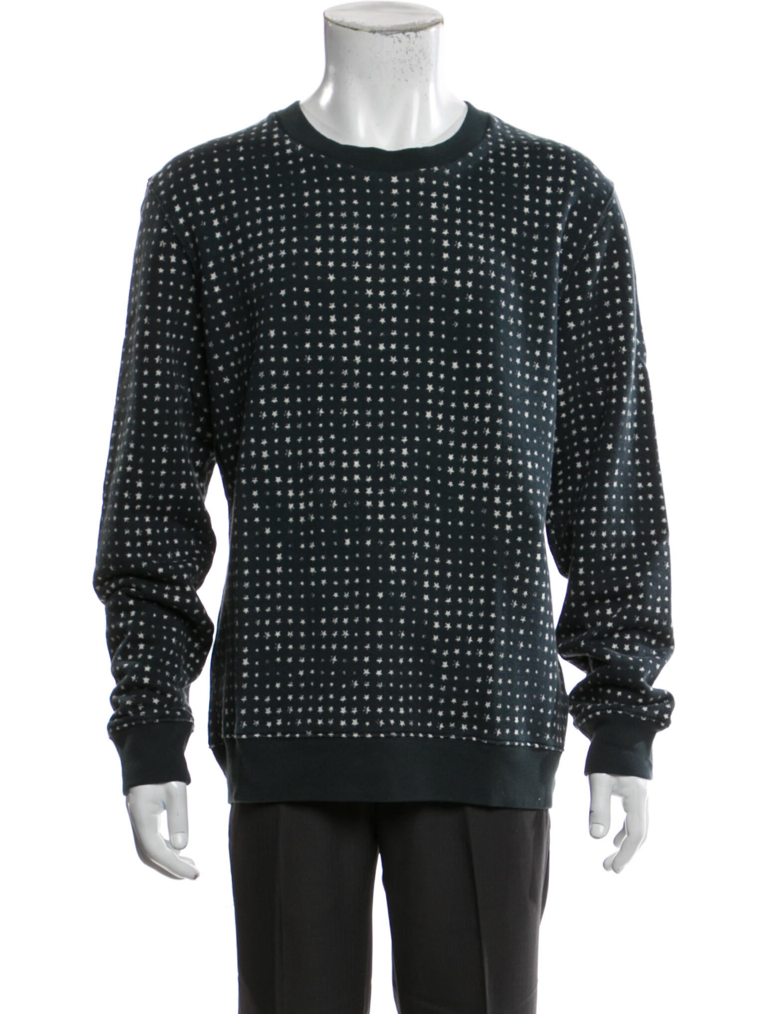 Marc by Marc Jacobs Printed Crew Neck Pullover - Green Sweaters ...