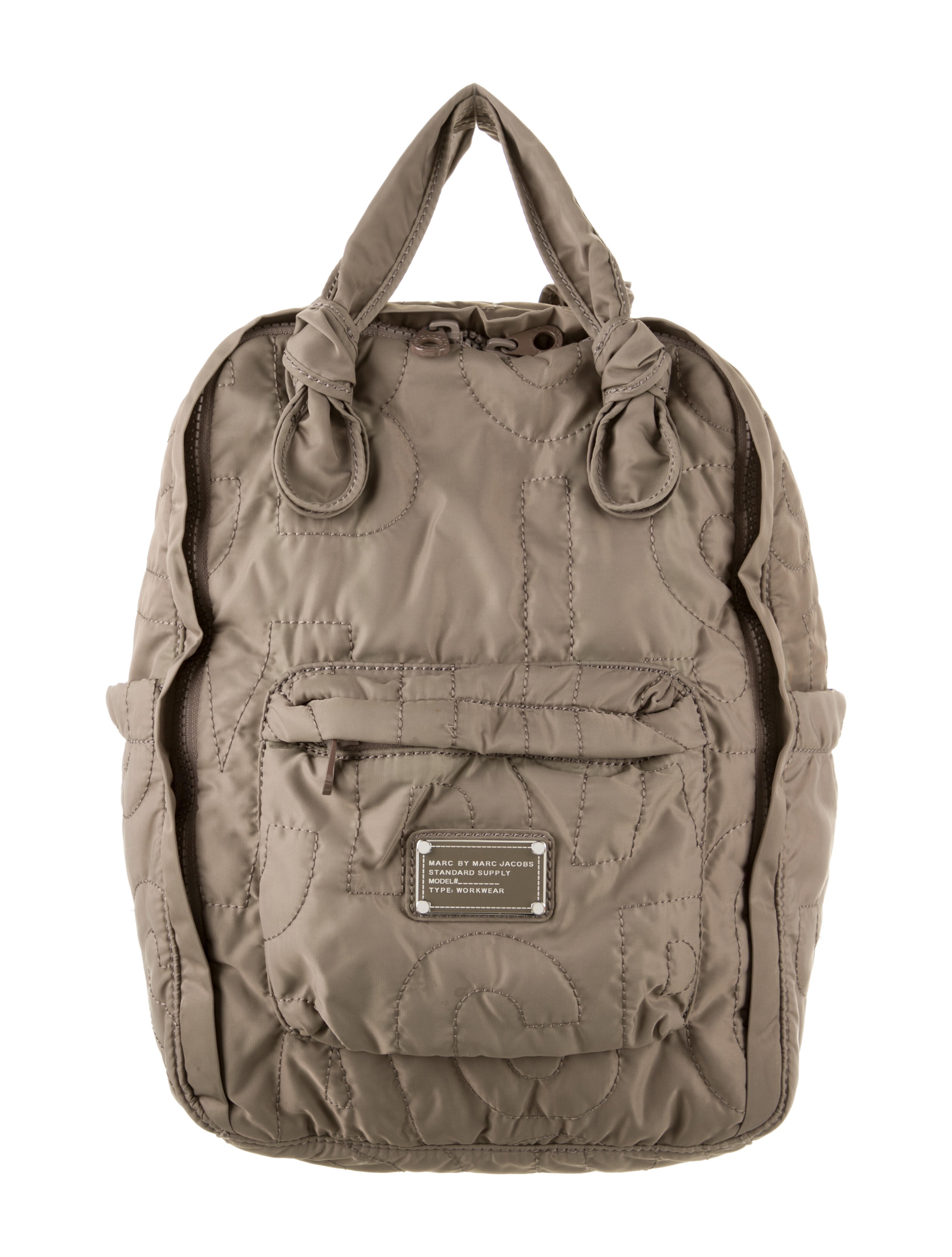 Marc by Marc Jacobs Nylon Backpack - Brown Backpacks, Handbags ...