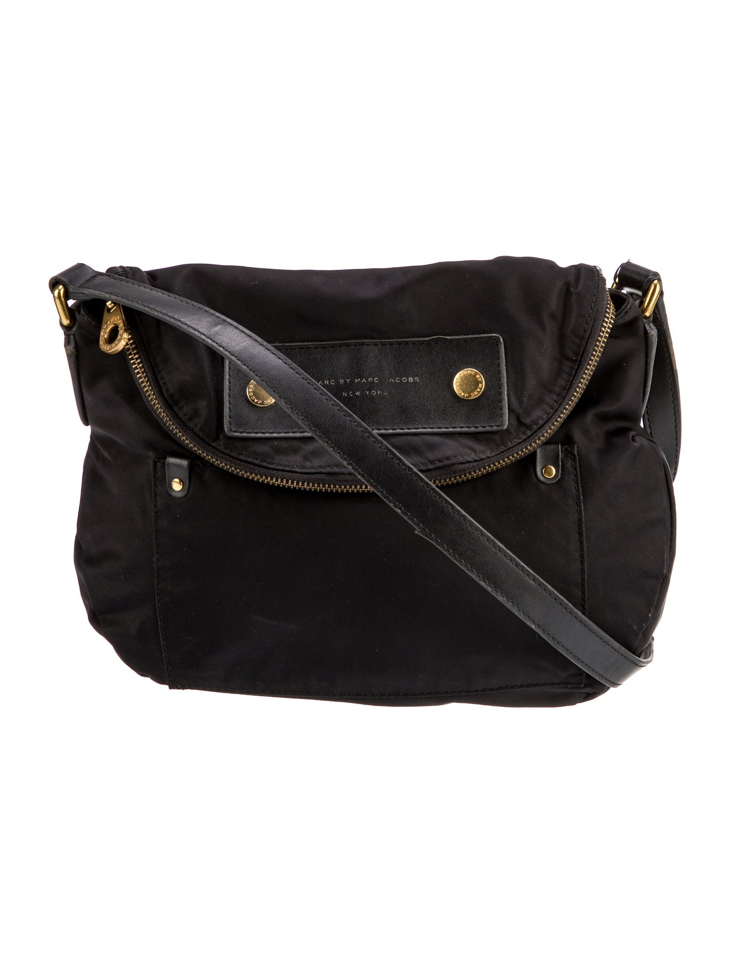 Marc by Marc Jacobs Solid Nylon Crossbody Bag - Black Crossbody Bags ...