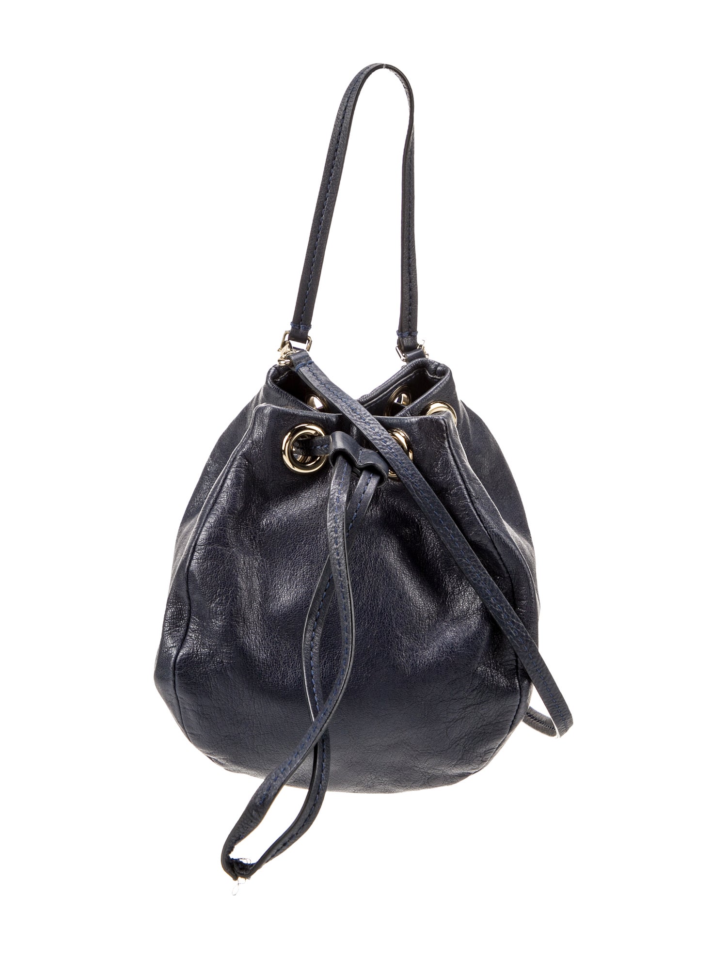 Marc by Marc Jacobs Leather Bucket Bag - Blue Bucket Bags, Handbags ...