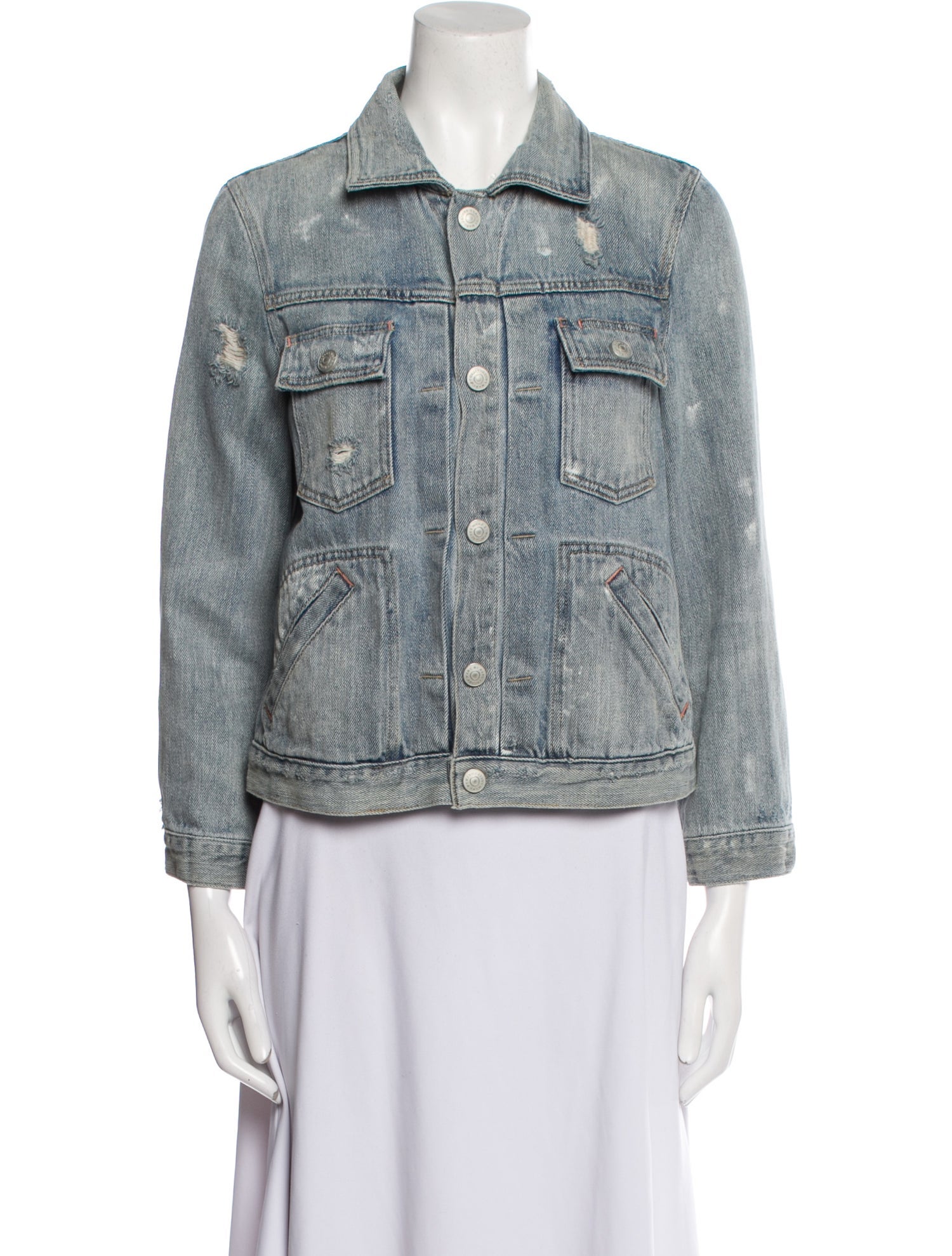 Marc by Marc Jacobs Denim Jacket - Blue Jackets, Clothing - WMA97070 ...