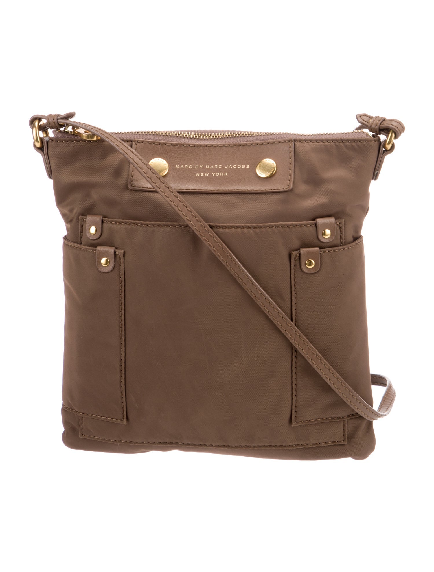 Marc by Marc Jacobs Nylon Messenger Bag - Black Crossbody Bags ...