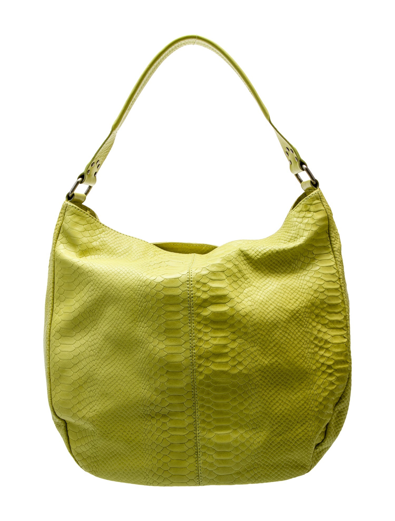 Marc Cain Leather Shoulder Bag - Green Shoulder Bags, Handbags ...