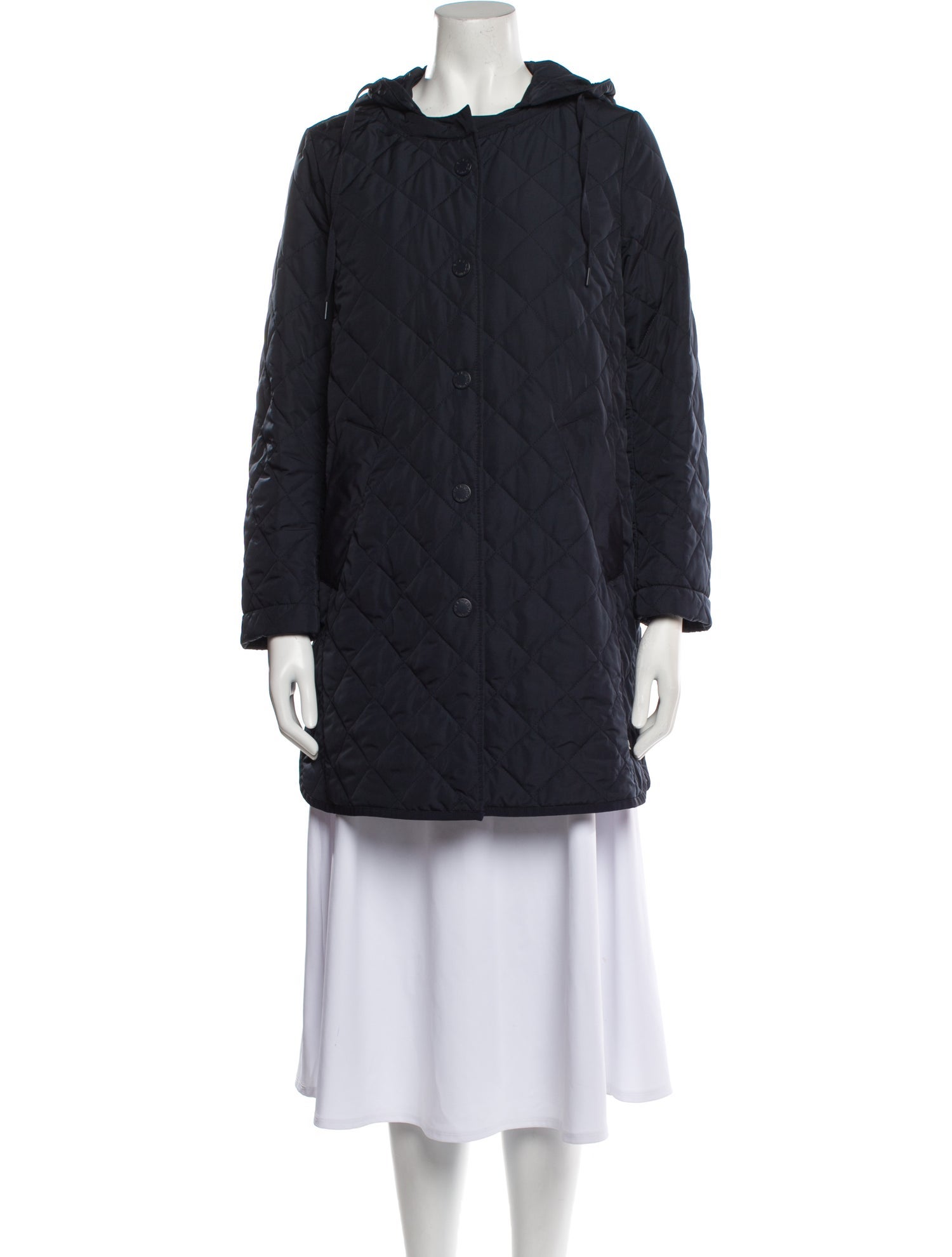 Weekend Max Mara Parka - Blue Coats, Clothing - WMAMX44078 | The RealReal