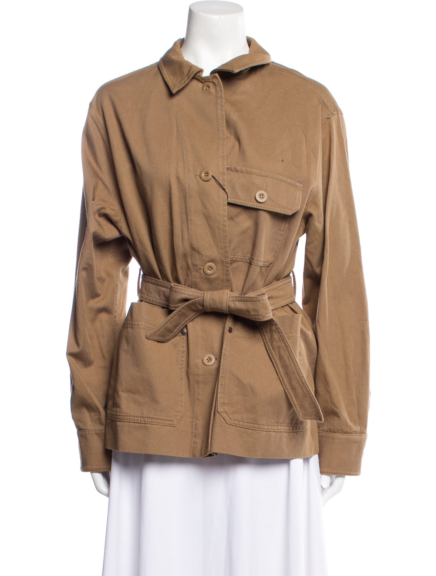 Weekend Max Mara Utility Jacket - Brown Jackets, Clothing - WMAMX45675 ...