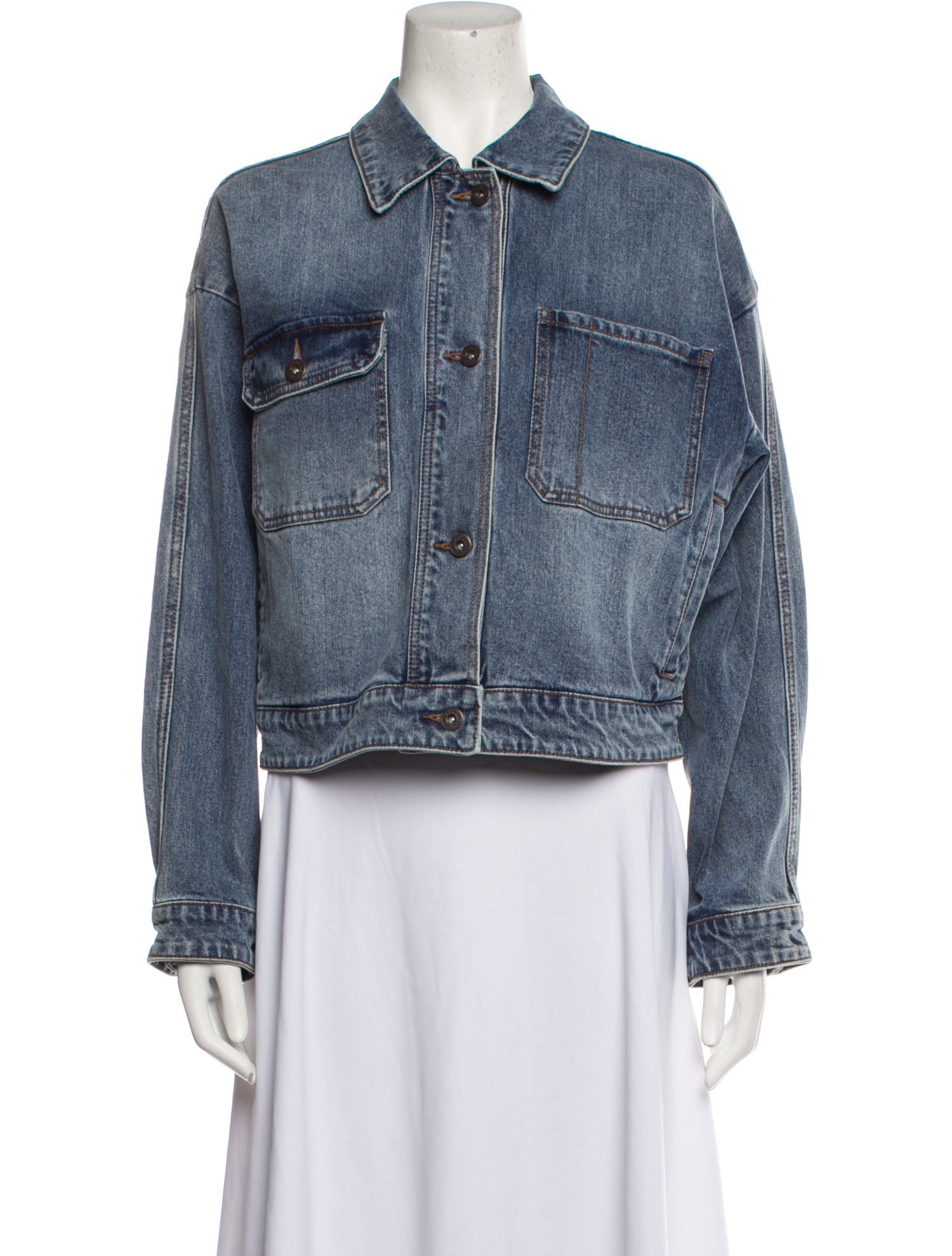 Weekend Max Mara Denim Jacket - Blue Jackets, Clothing - WMAMX49092 ...