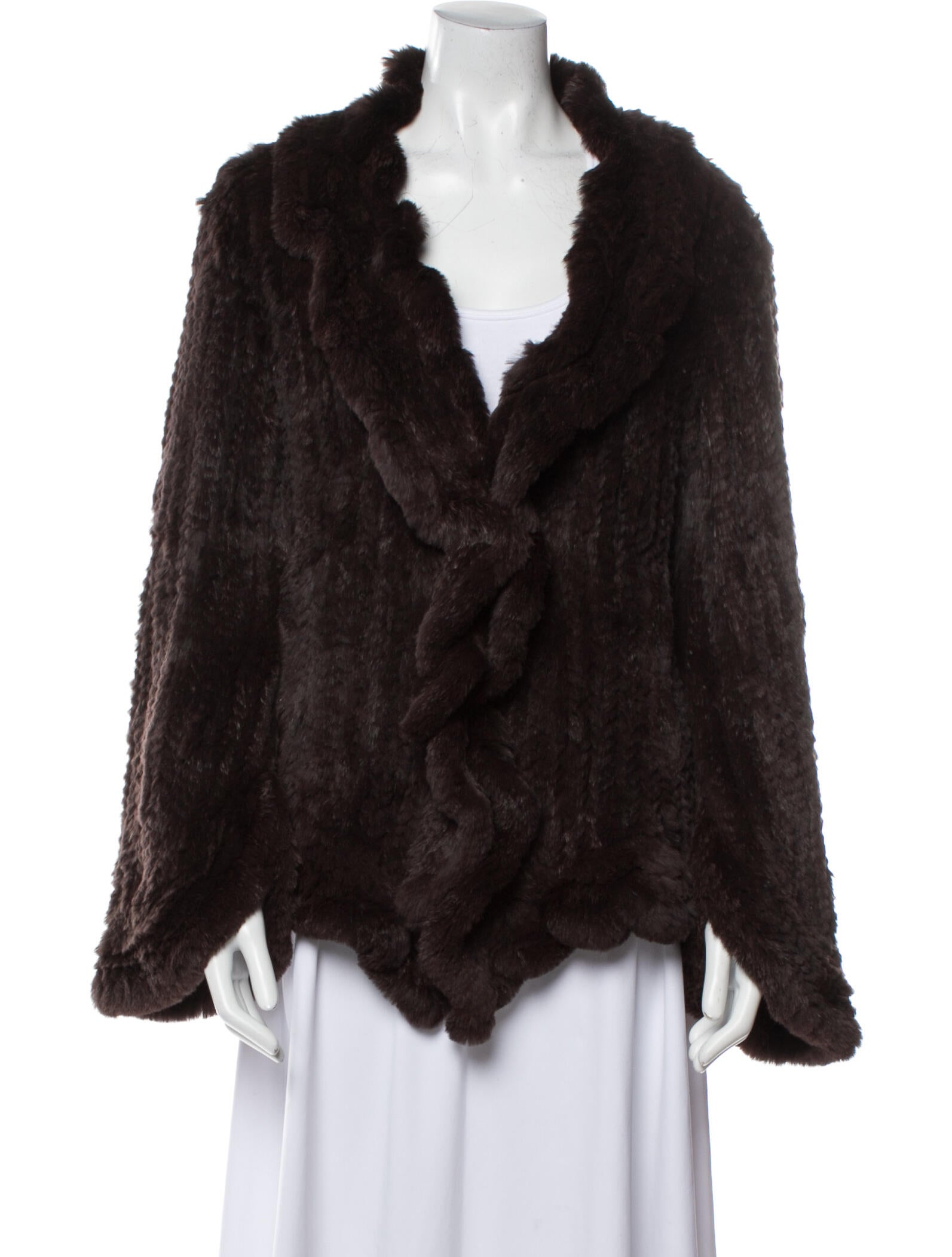 Chaarm Fur Coat - Brown Coats, Clothing - WMCHR20004 | The RealReal