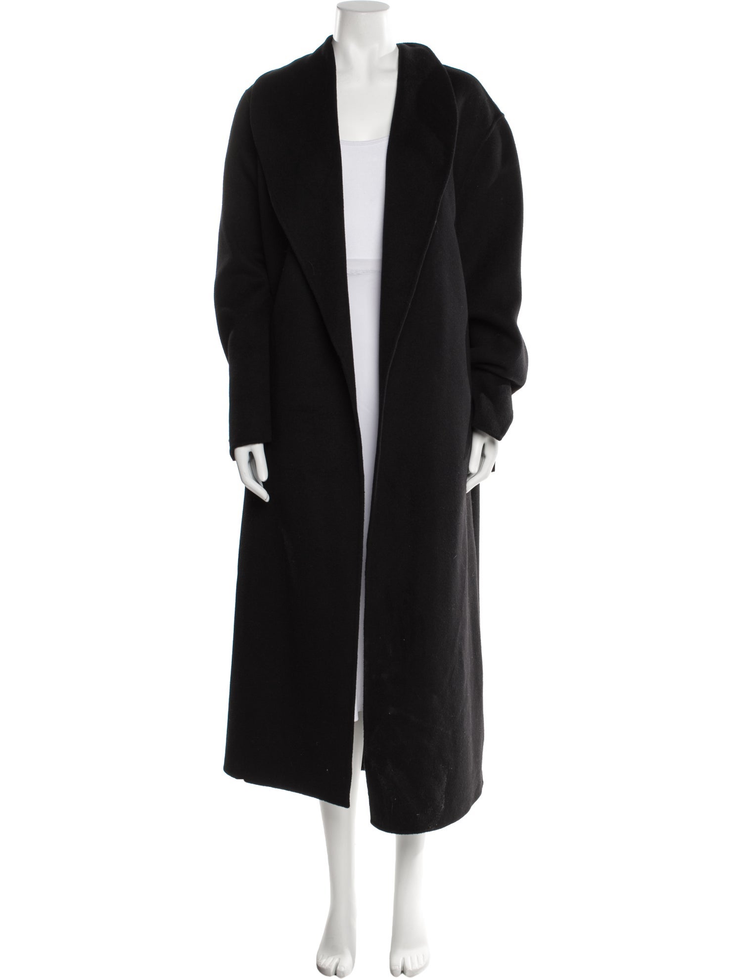 Mercer Collective Wool Coat - Black Coats, Clothing - WMCTP20004 | The ...
