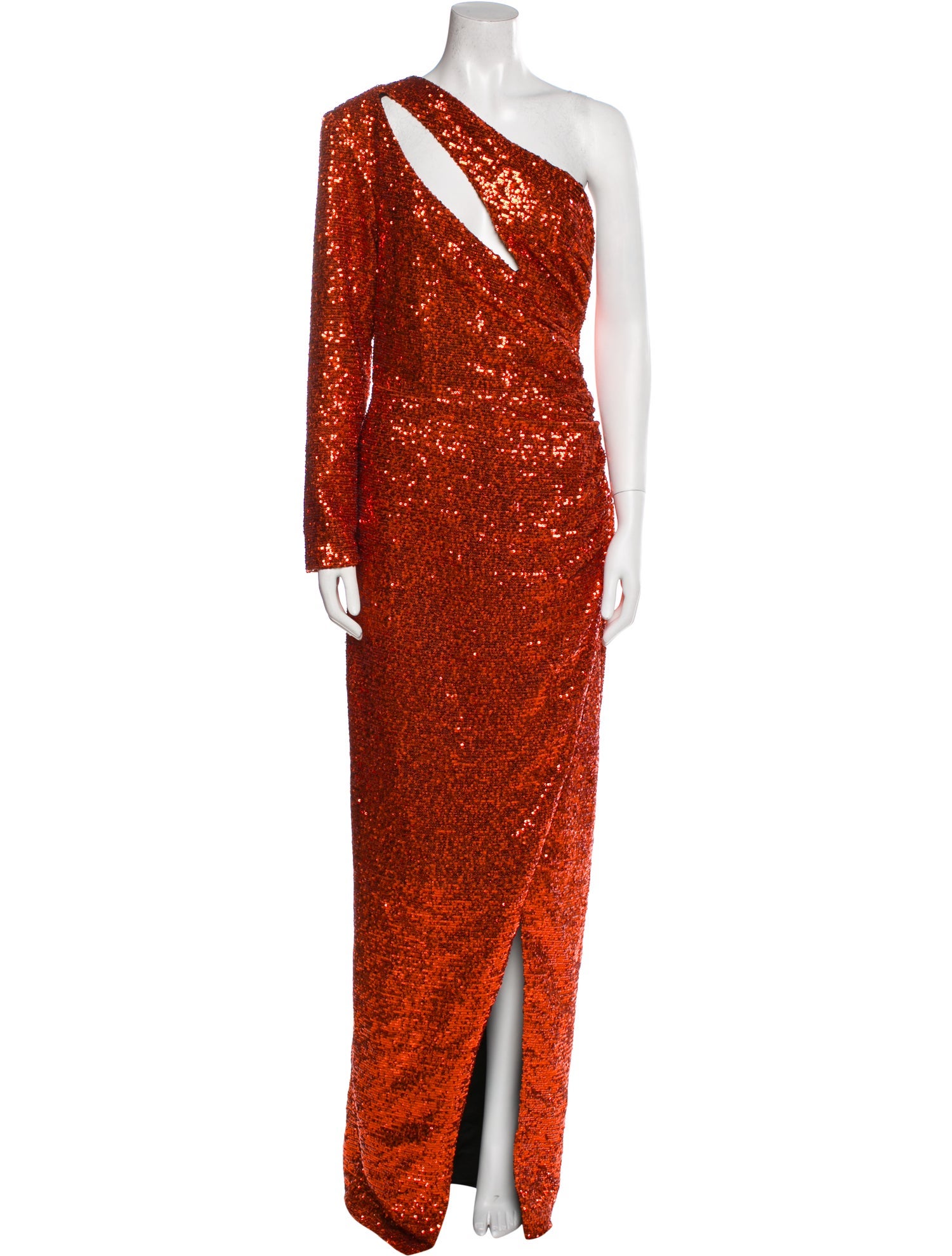 Marcell Von Berlin Patterned Long Dress - Orange Dresses, Clothing ...