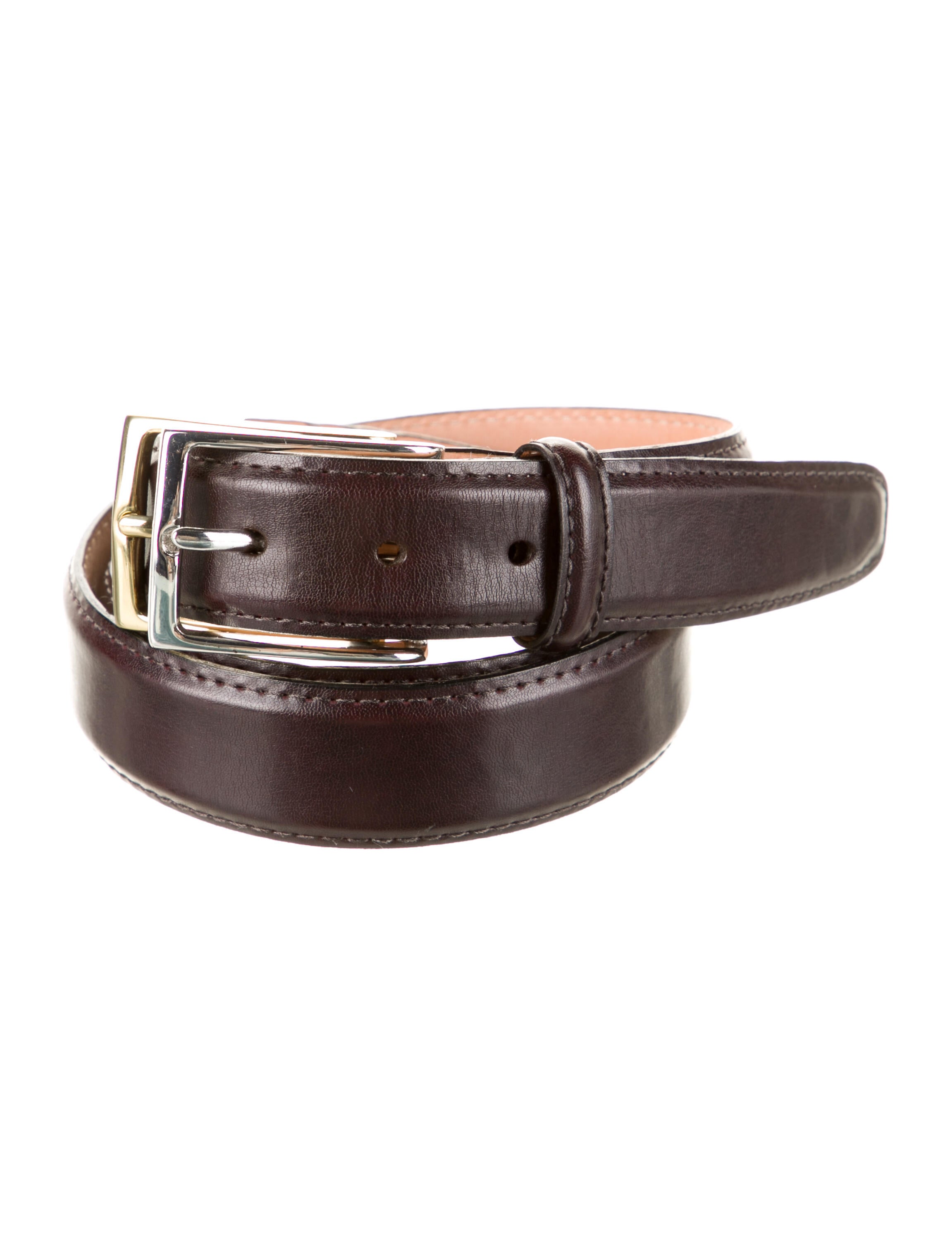 Martin Dingman Leather Waist Belt - Brown Belts, Accessories ...