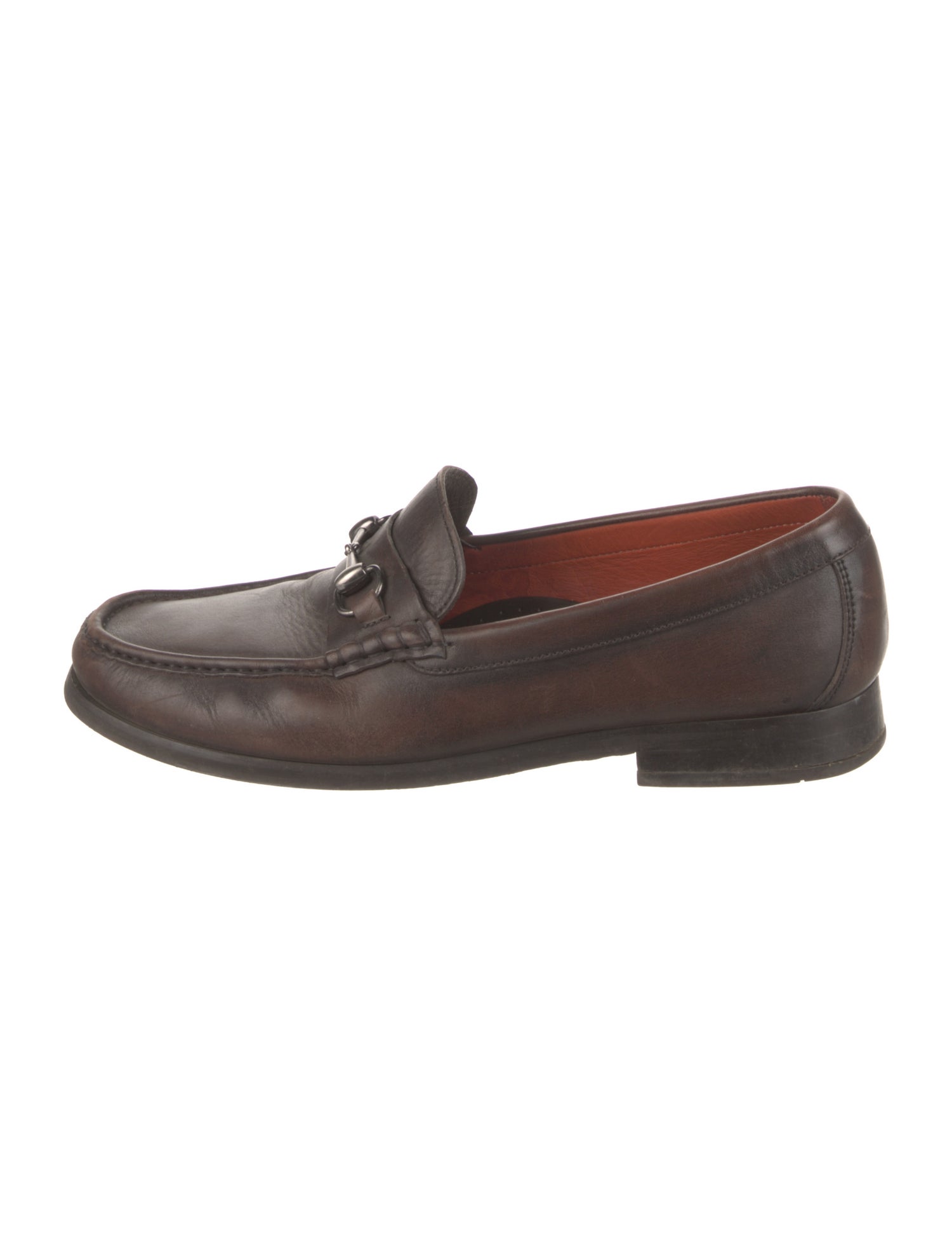 Martin Dingman Leather Dress Loafers - Brown Loafers, Shoes ...