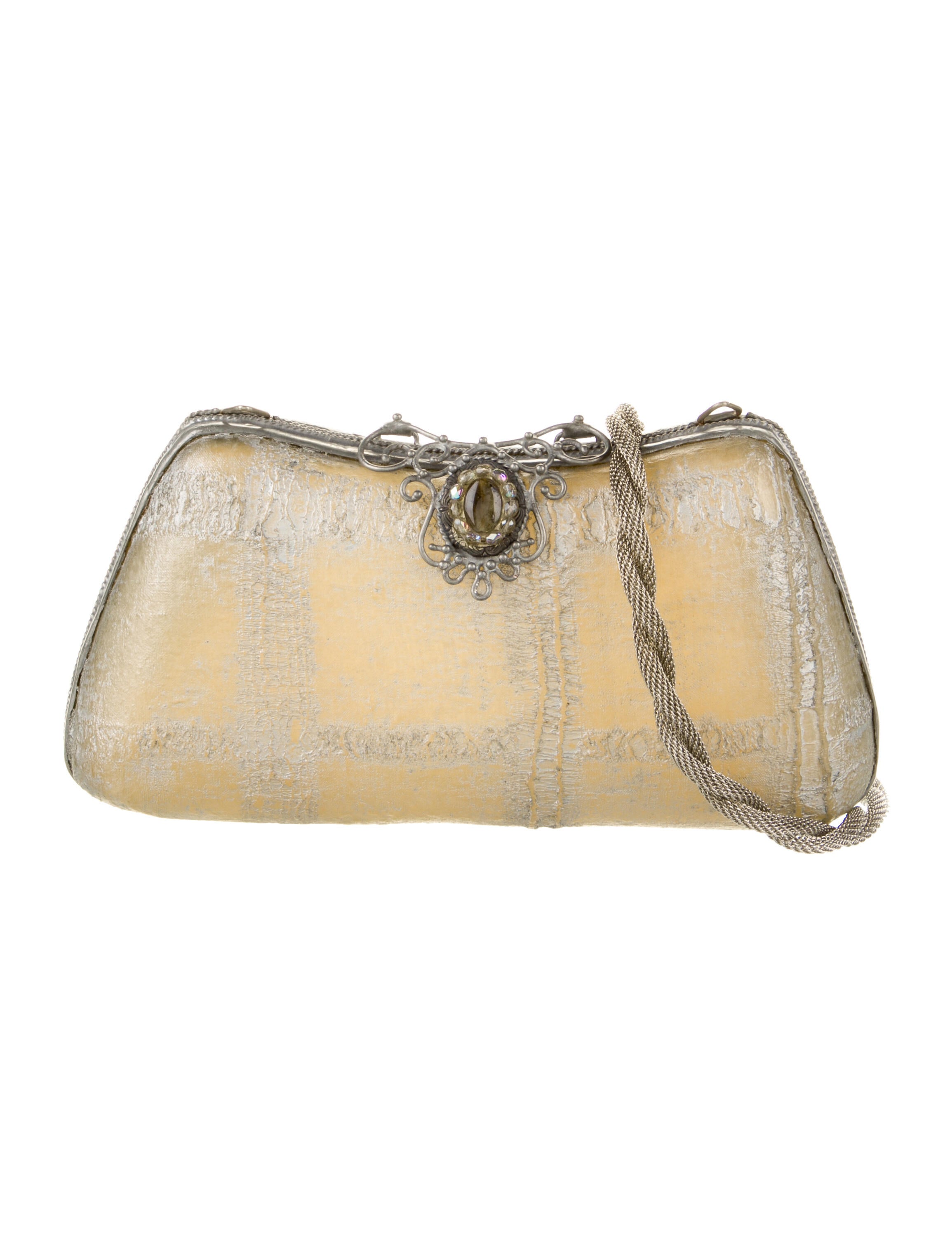 Maya Evangelista Resin Textured Crossbody Bag - Neutrals Crossbody Bags ...