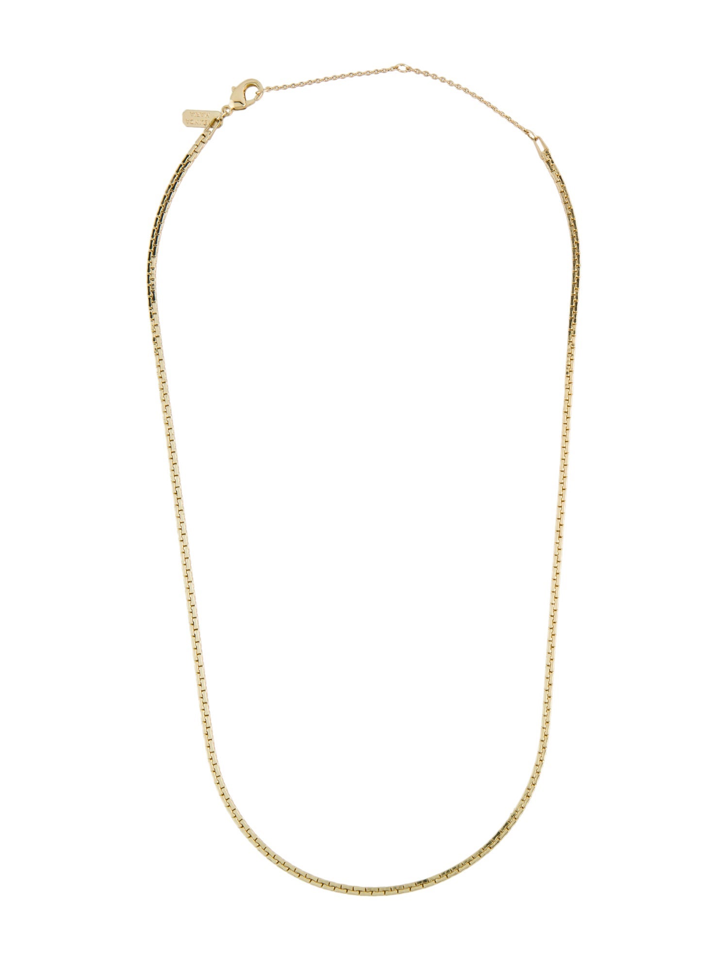 Gigi Clozeau 18K Resin Classic Gigi Chain Necklace - Black, 18K Rose ...
