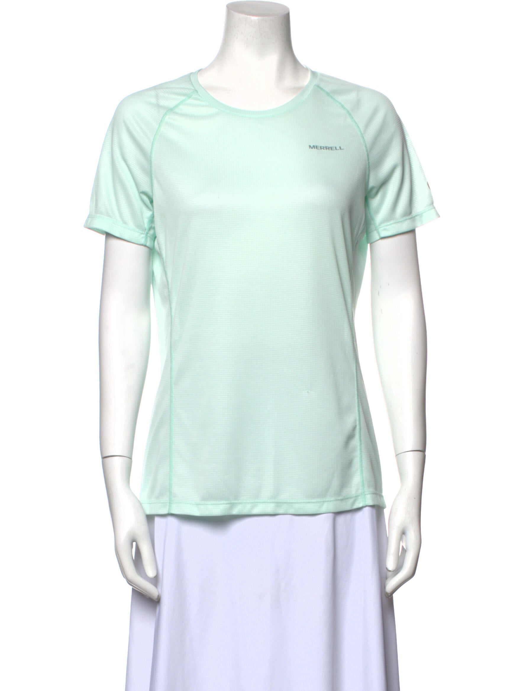 Merrell Graphic Print Crew Neck T-Shirt - Blue Tops, Clothing ...