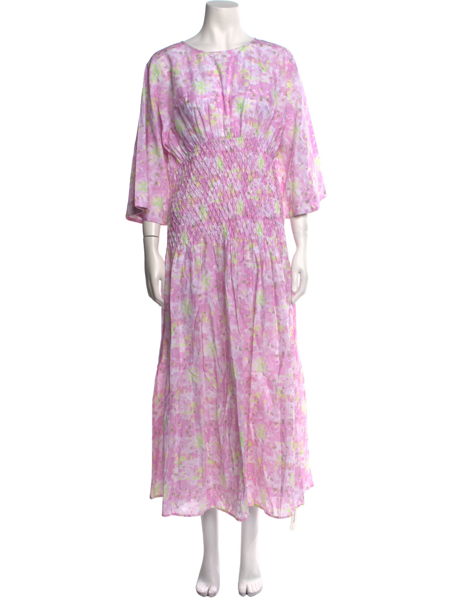 Merlette Printed Long Dress w/ Tags - Pink Dresses, Clothing ...