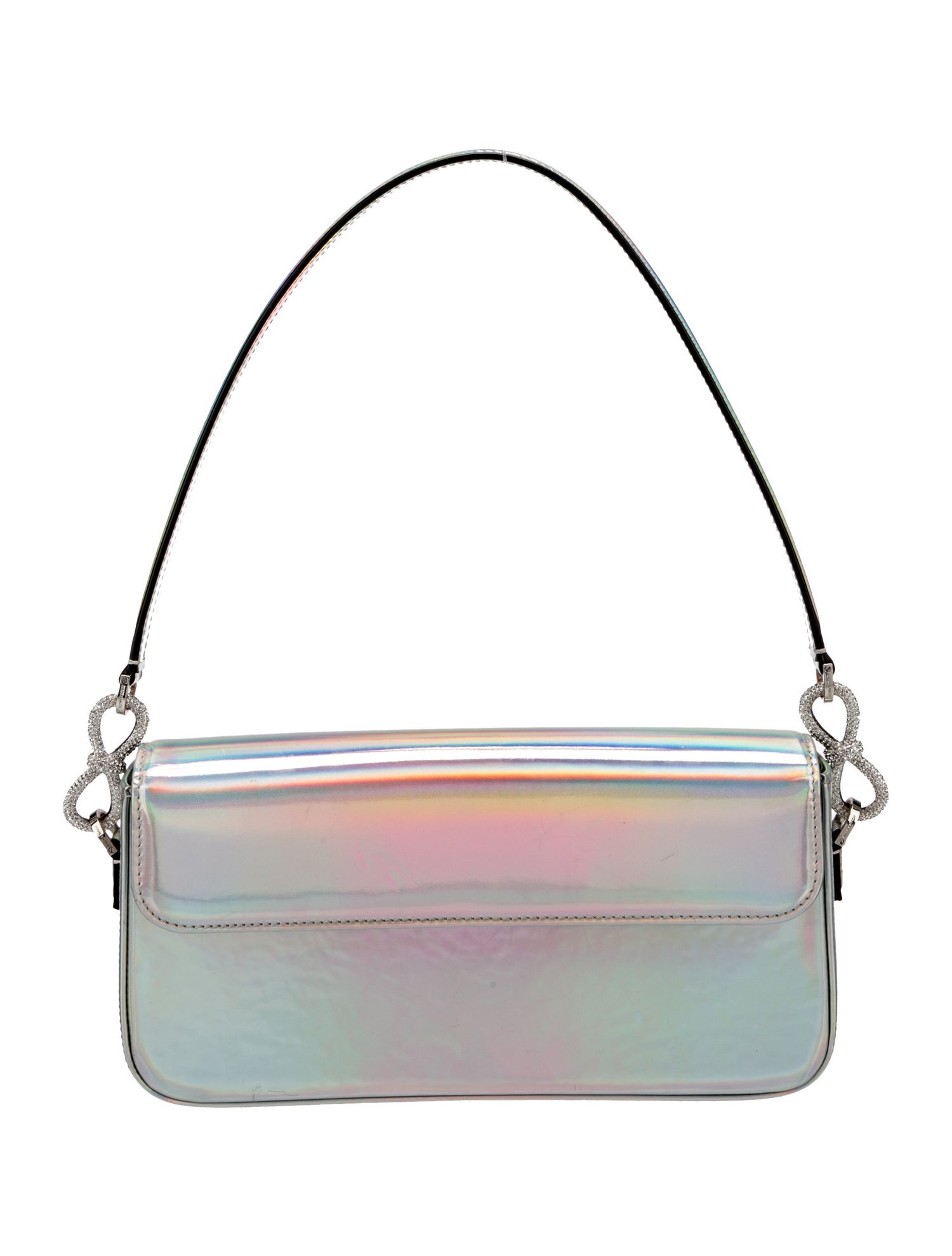 Mach & Mach PVC Shoulder Bag - Metallic Shoulder Bags, Handbags ...