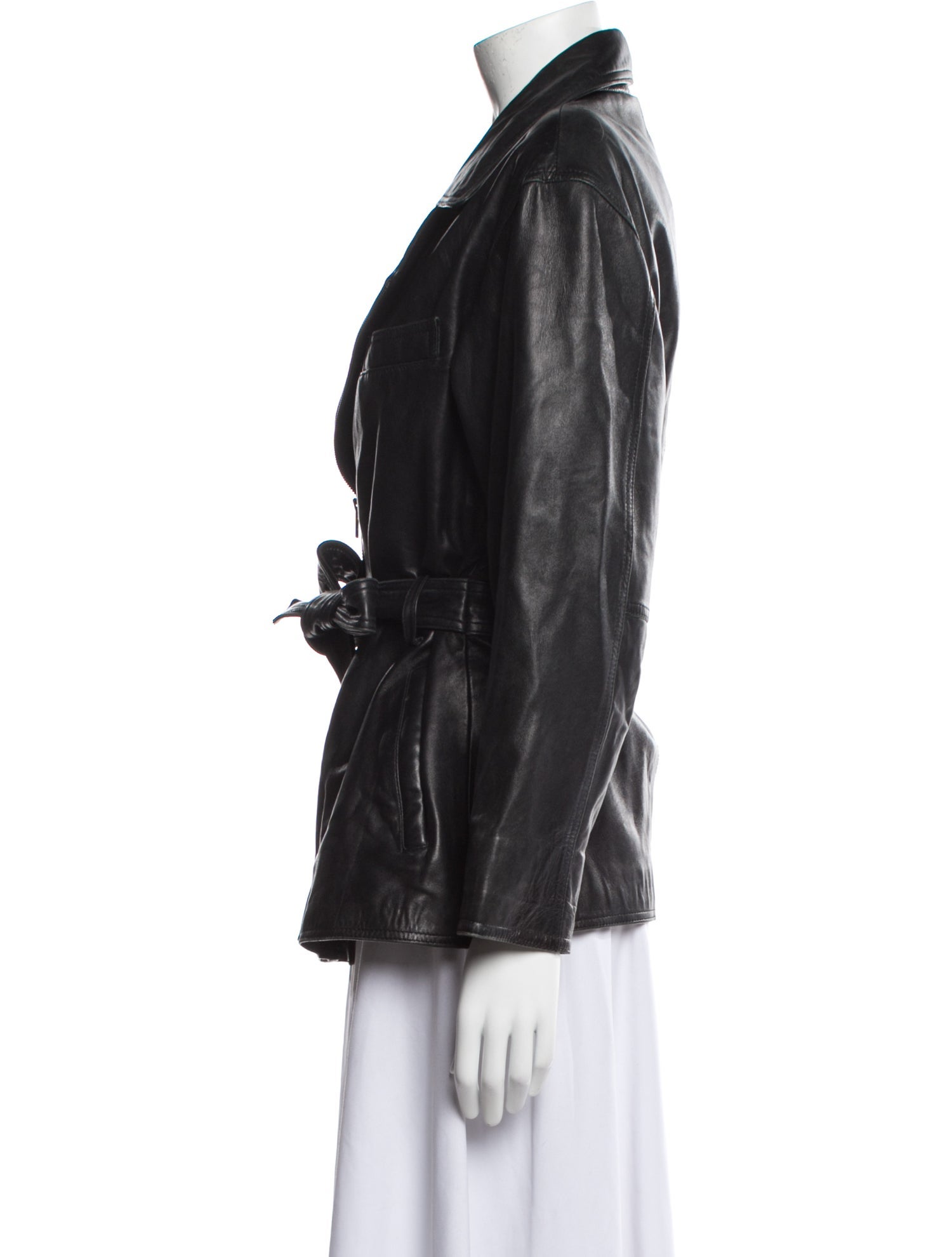 Michael Hoban North Beach Leather Biker Jacket - Black Jackets ...