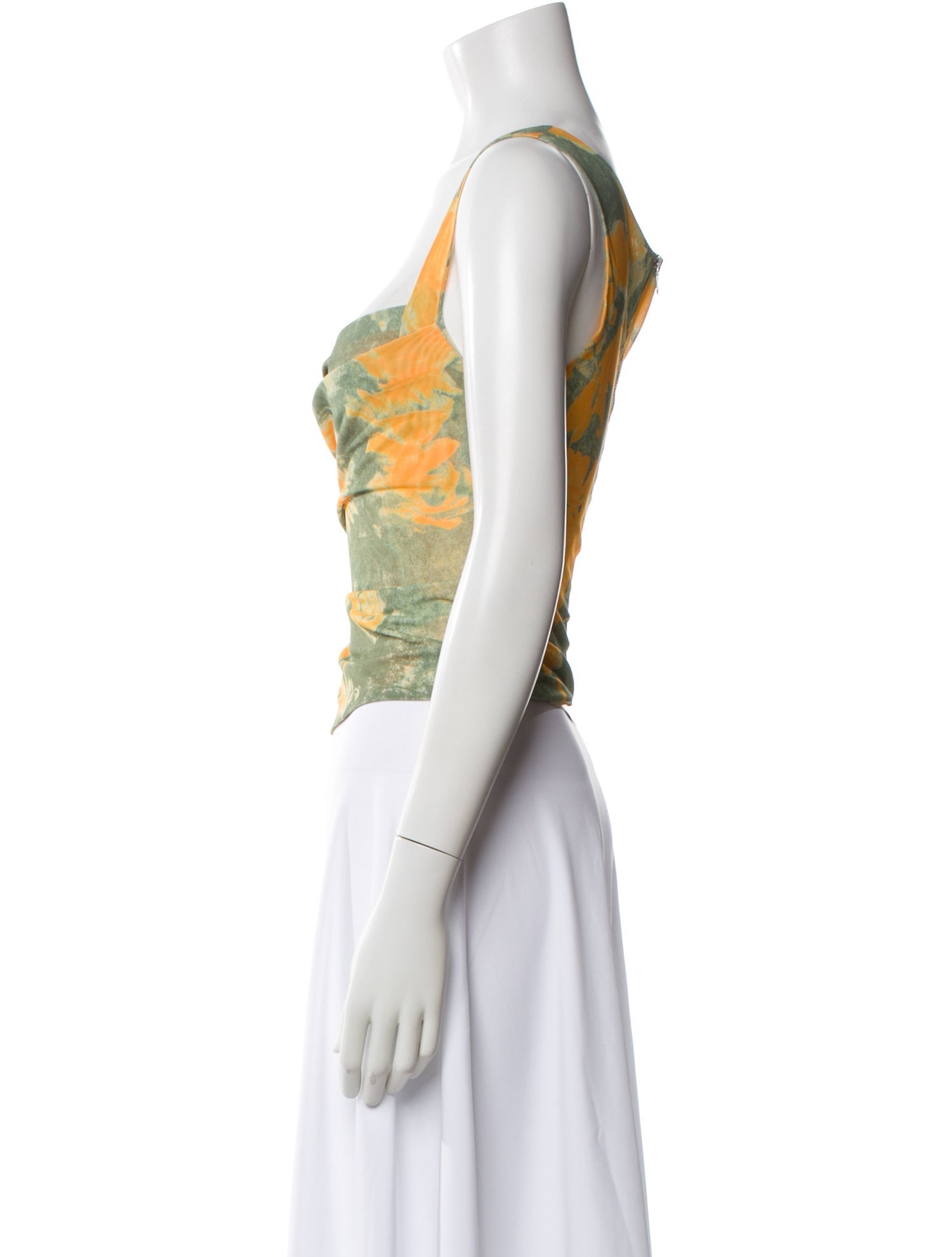 Suno Pleated Crop Top - Tops, Clothing - SUN21918 | The RealReal