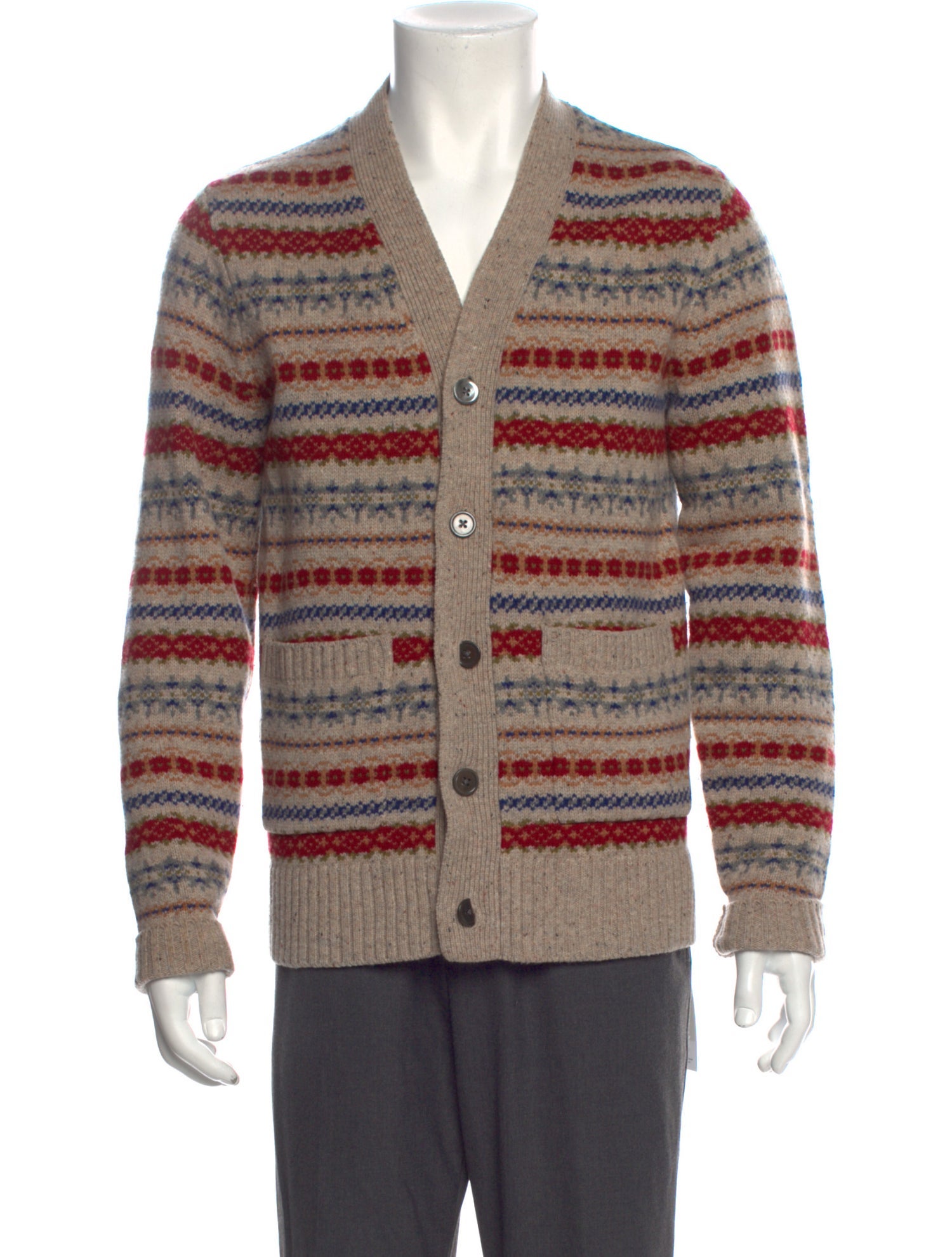 Alex Mill Merino Wool Striped Cardigan - Neutrals Sweaters, Clothing ...
