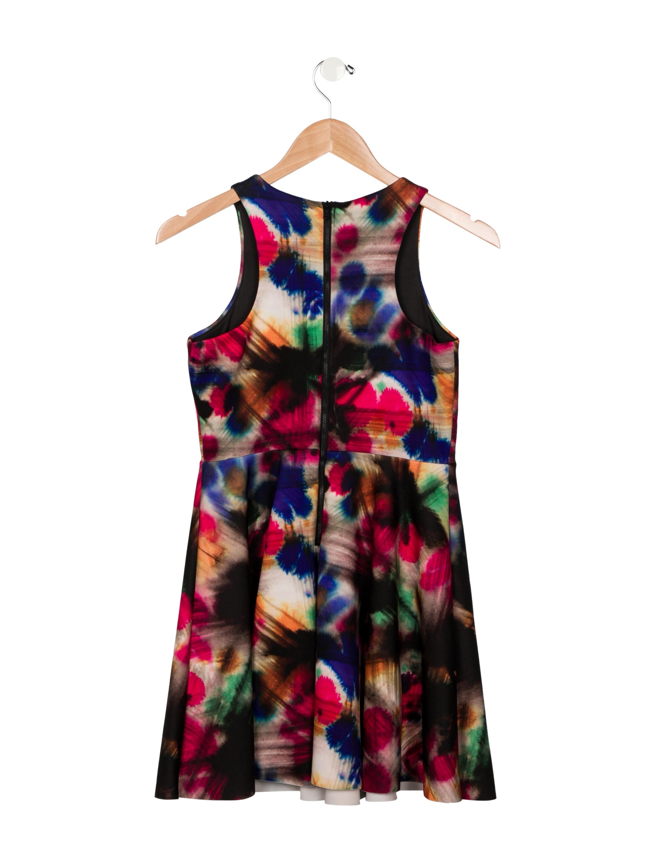 Milly Minis Girls' Printed Shift Dress - Brown Sizes 7-16, Girls ...