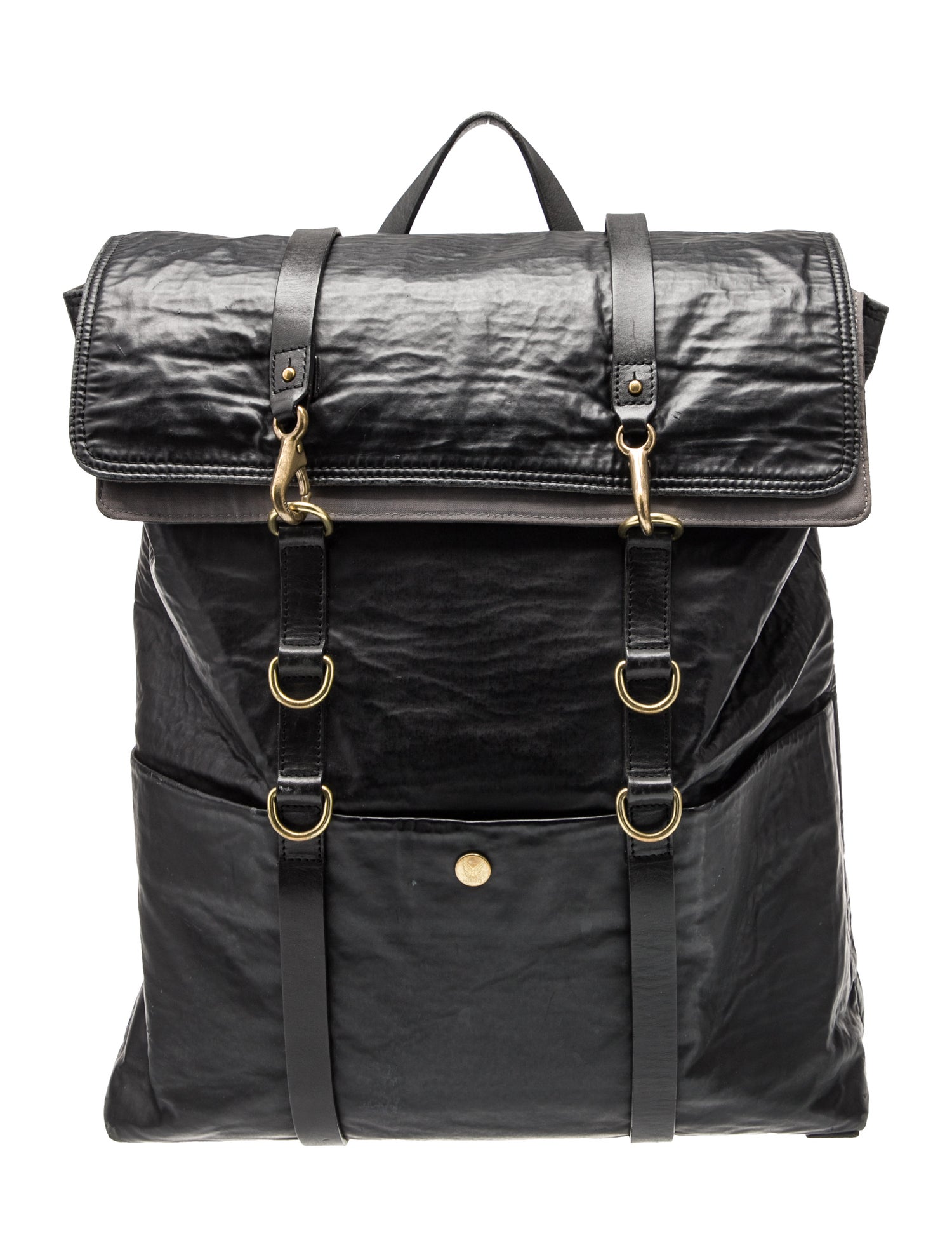 Mismo Leather Backpack - Black Backpacks, Bags - WMISM20212 | The RealReal