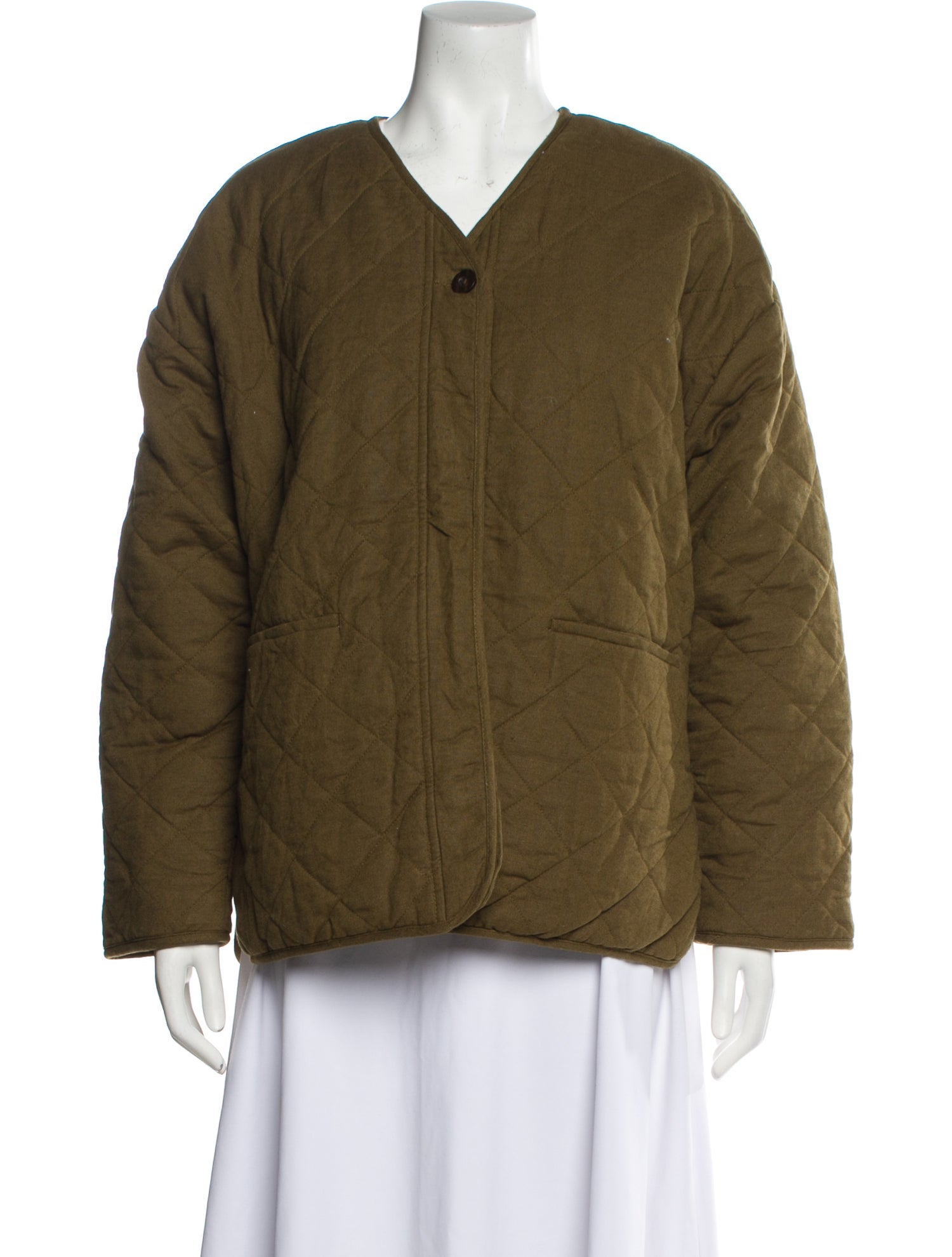 Micaela Greg Faux Fur Jacket - Green Jackets, Clothing - WMKCA20430 ...