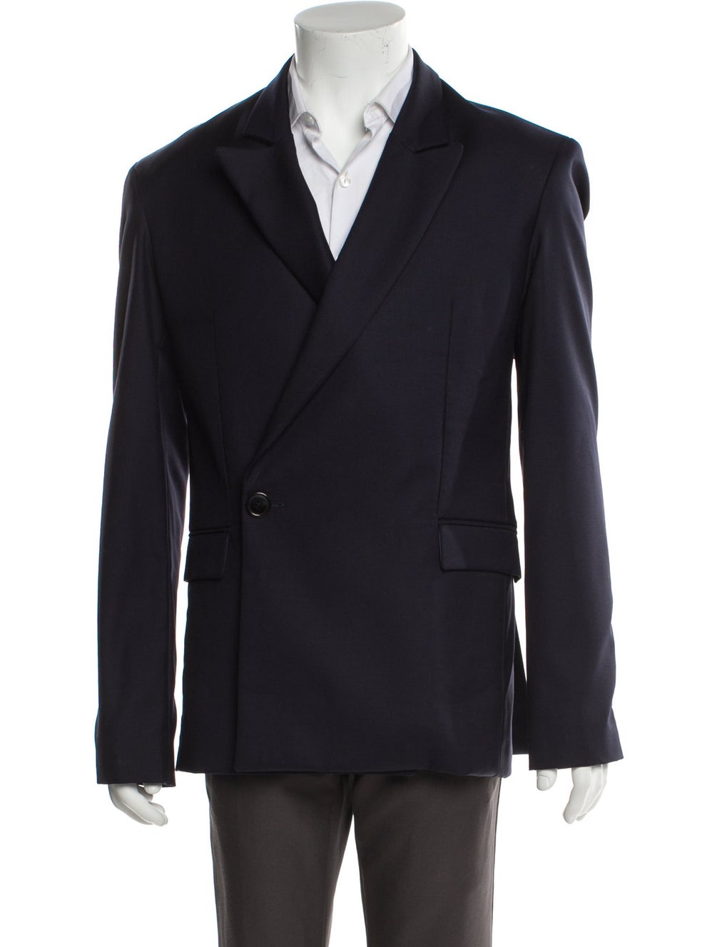 Mansour Martin Blazer - Blue Suiting, Clothing - WMKRP20008 | The RealReal