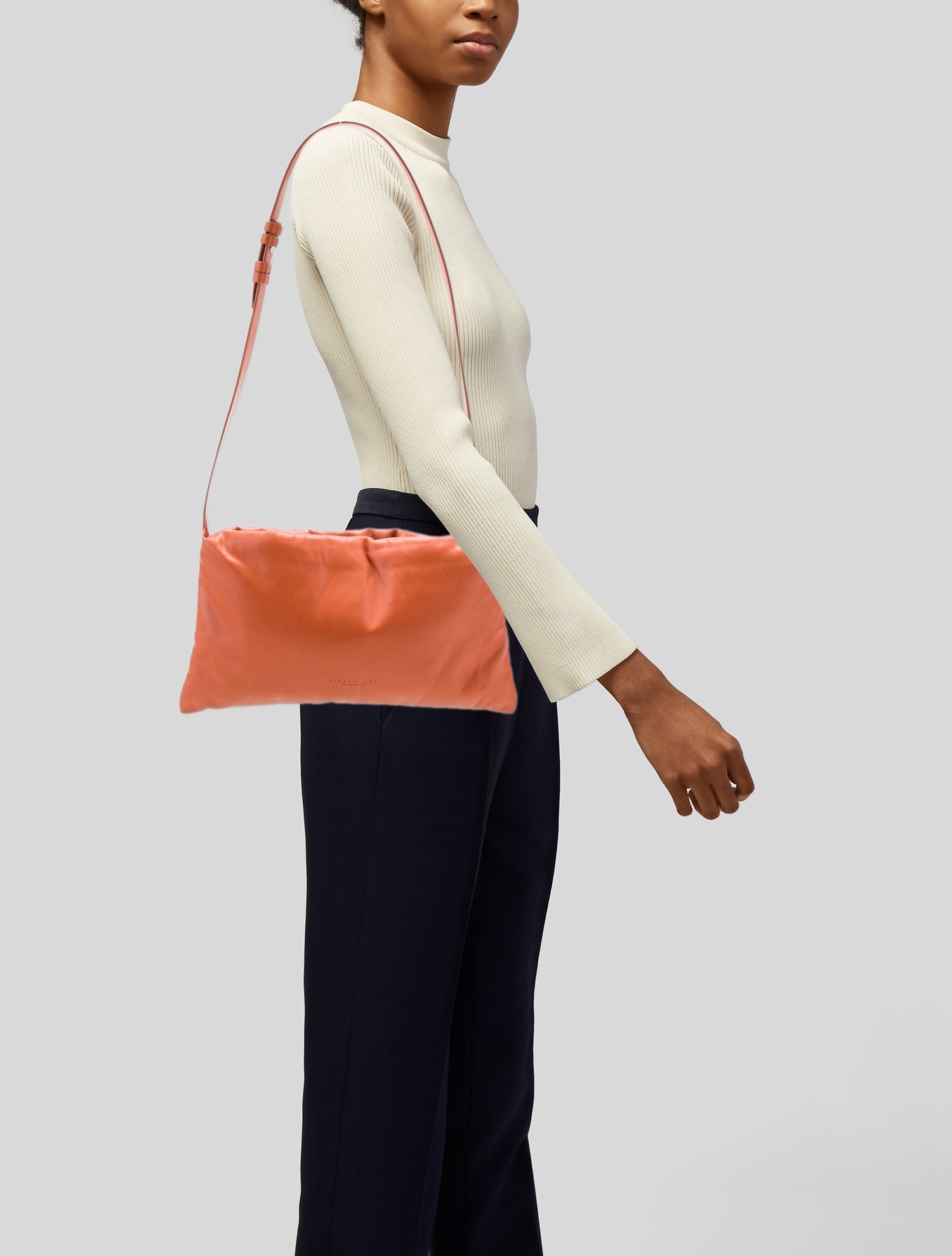 Simon Miller Leather Crossbody Bag - Orange Crossbody Bags, Handbags ...