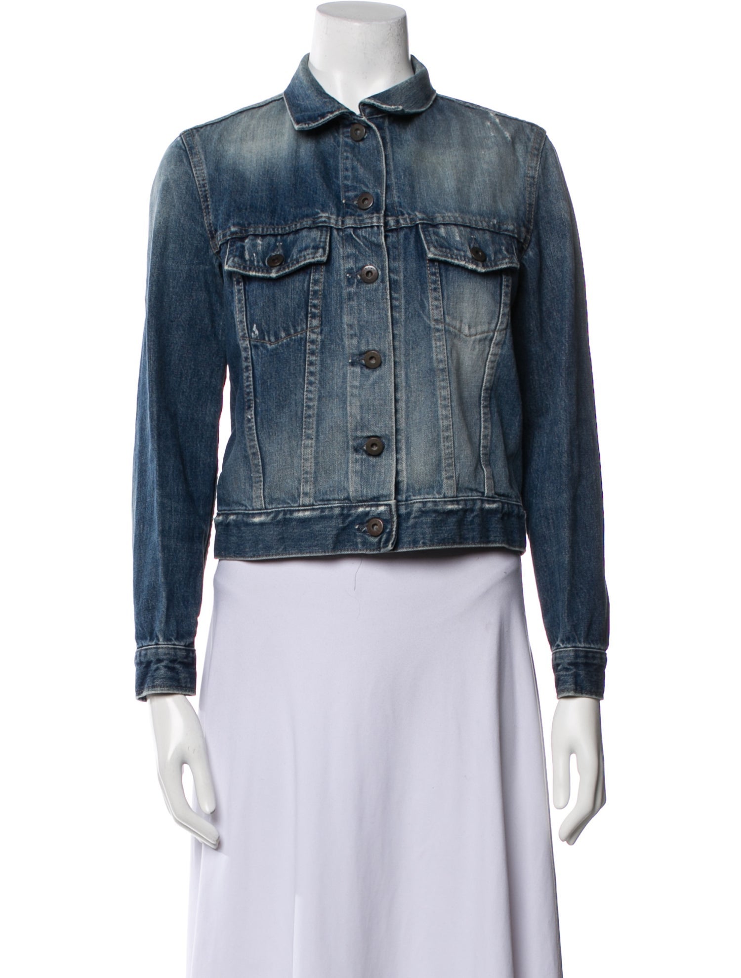 Simon Miller Denim Jacket - Blue Jackets, Clothing - WMLLR34041 | The ...