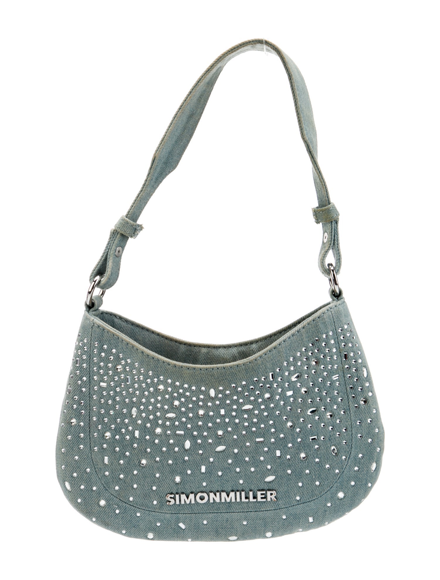 Simon Miller Denim Shoulder Bag - Blue Shoulder Bags, Handbags ...