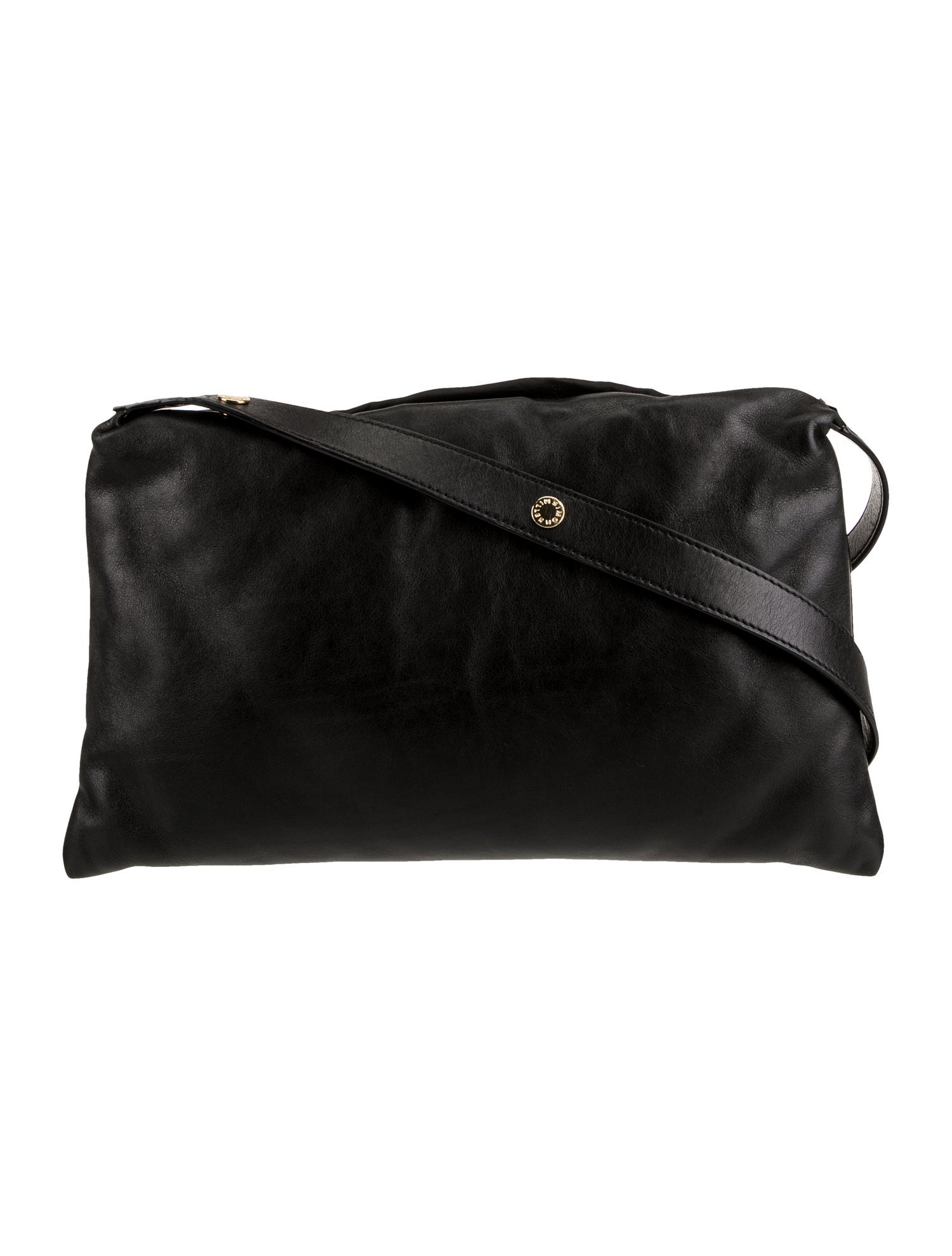 Simon Miller Leather Shoulder Bag - Black Shoulder Bags, Handbags ...