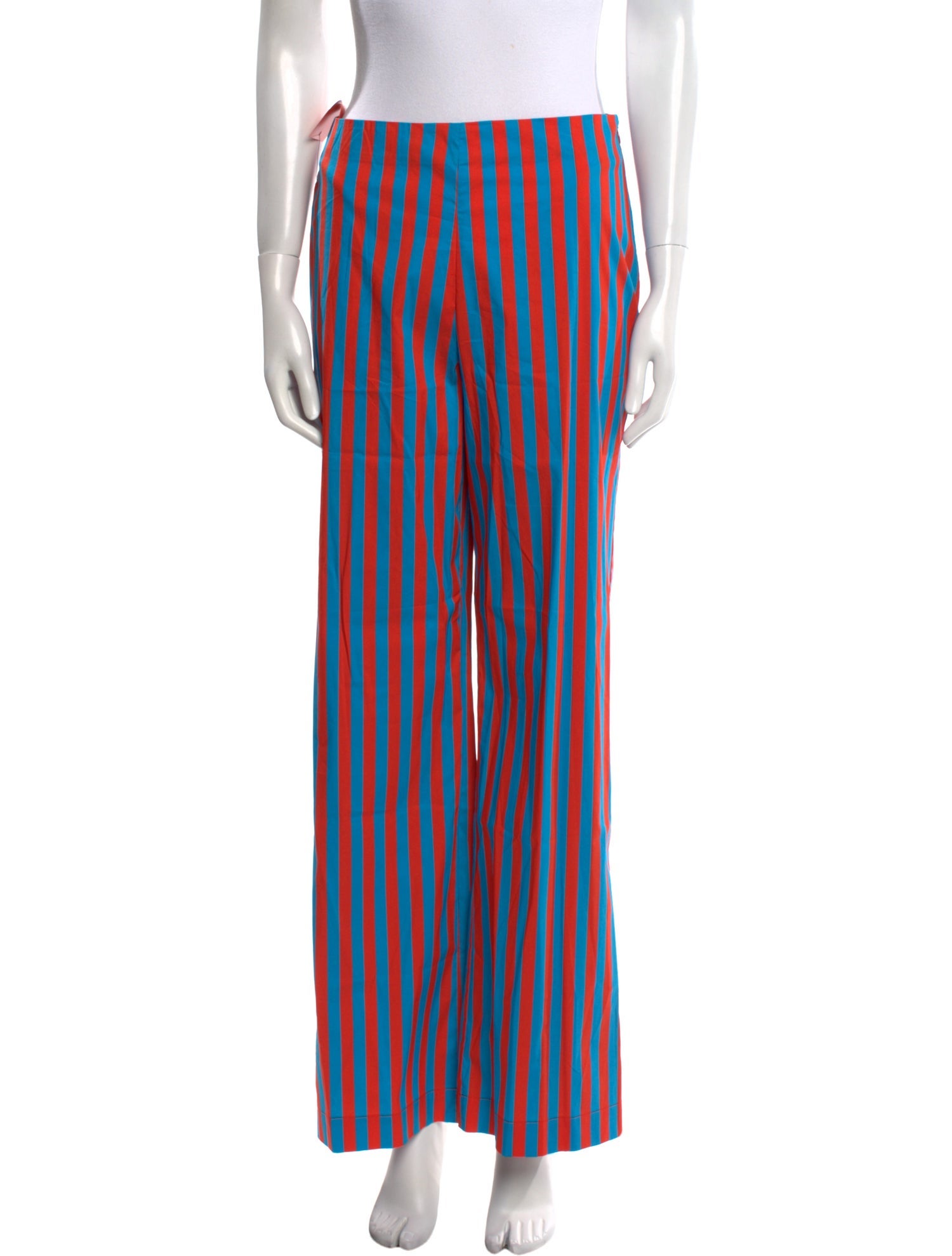 Simon Miller Striped Wide Leg Pants w/ Tags - 10.75" Rise, Blue Pants ...