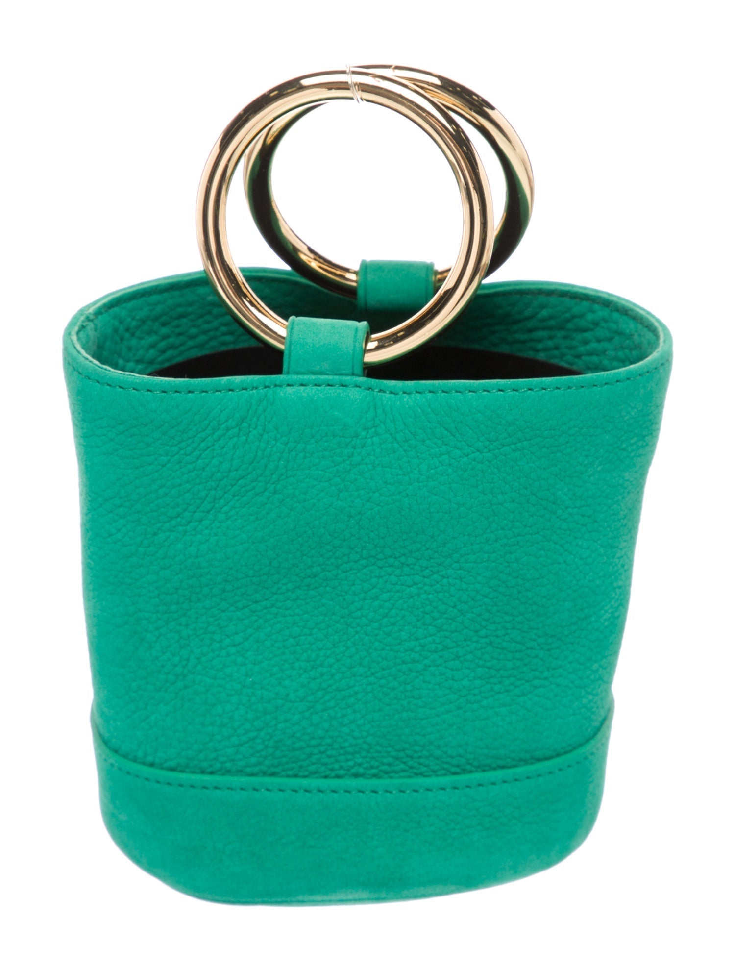 Simon Miller Suede Bucket Bag - Green Bucket Bags, Handbags ...