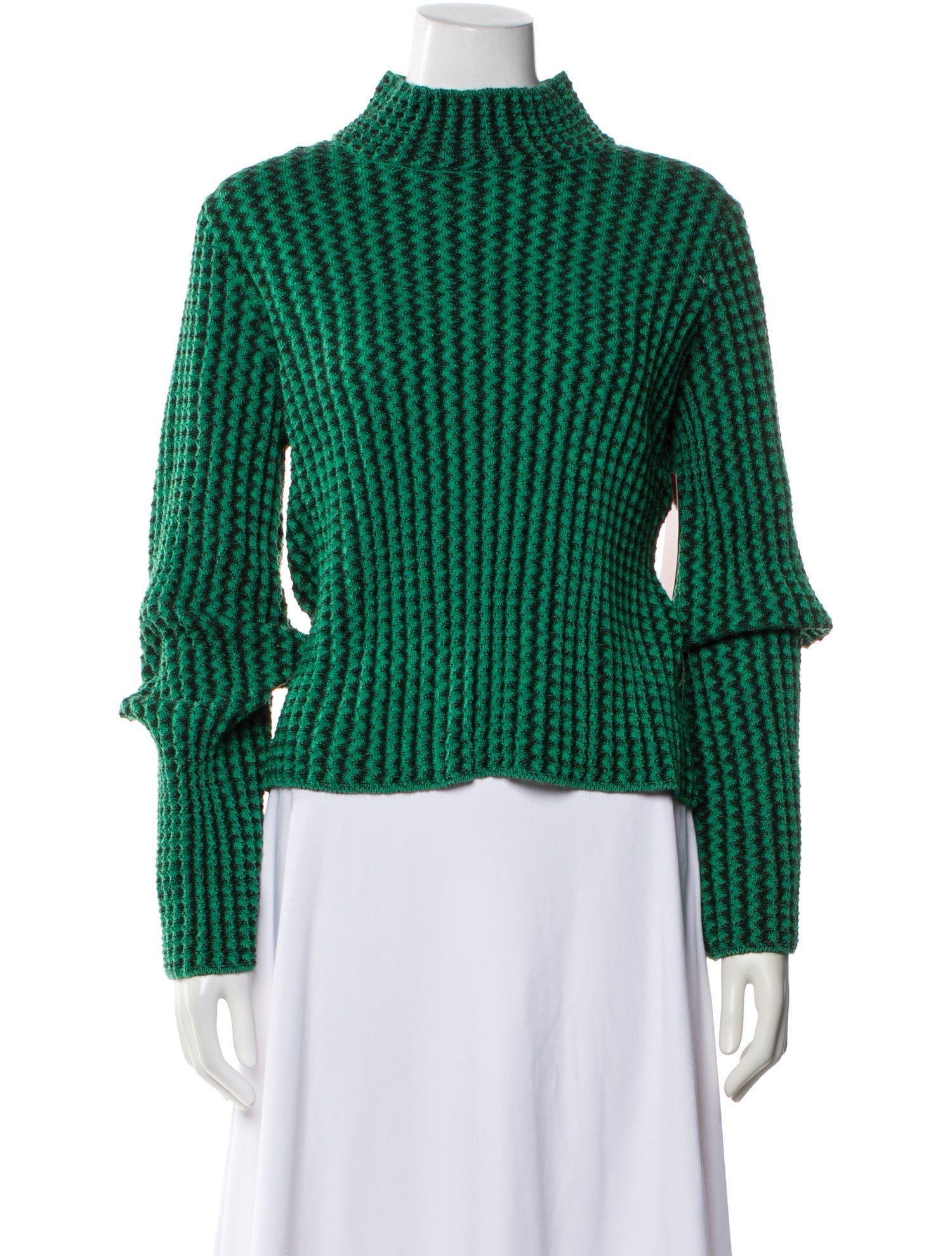 Simon Miller Mock Neck Sweater w/ Tags - Green Knitwear, Clothing ...