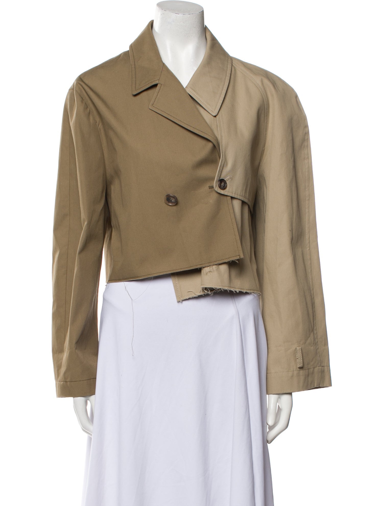 MM6 Maison Margiela Jacket - Brown Jackets, Clothing - WMM46099 | The ...